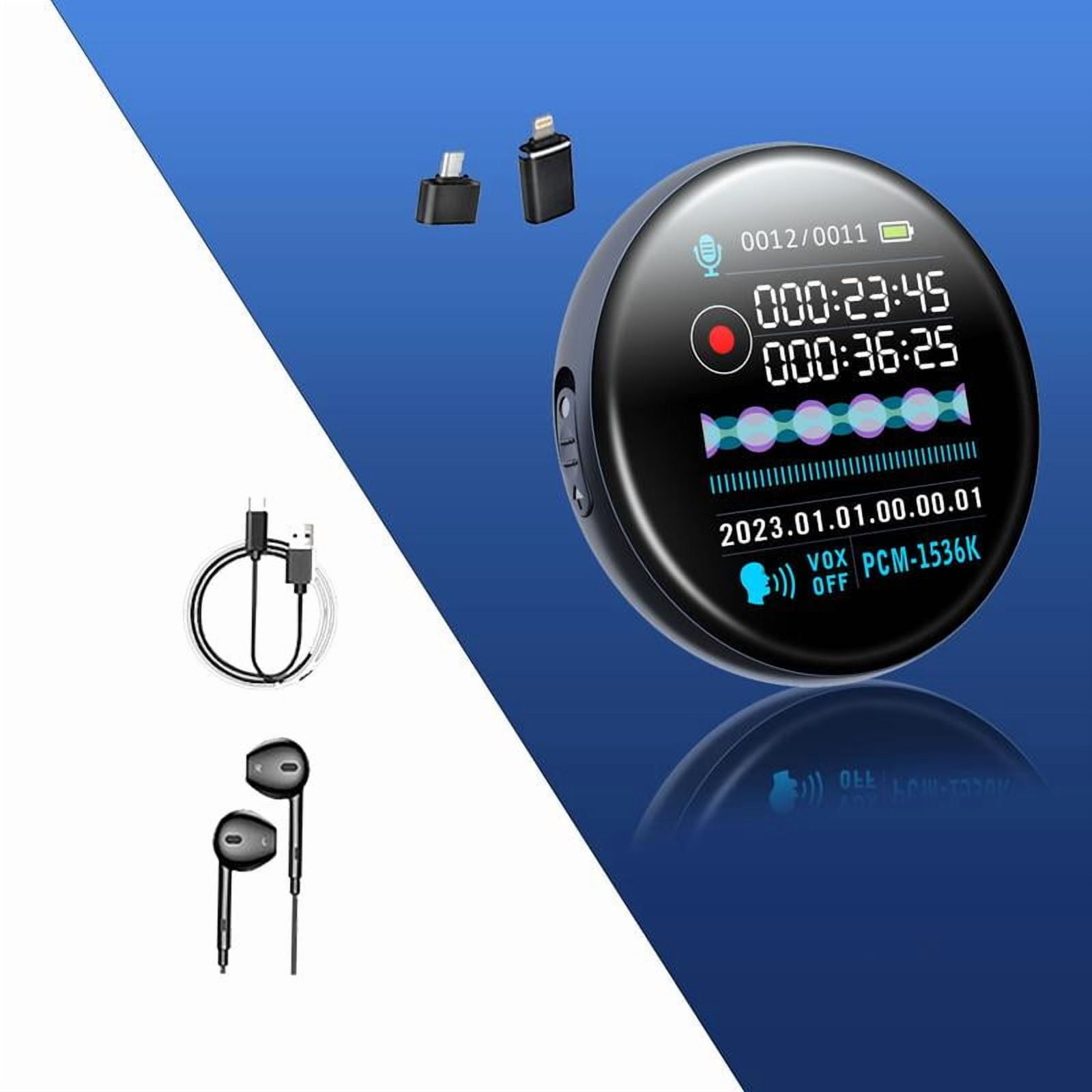 Powerful recorder: one-touch recording, simple operation, large memory ...