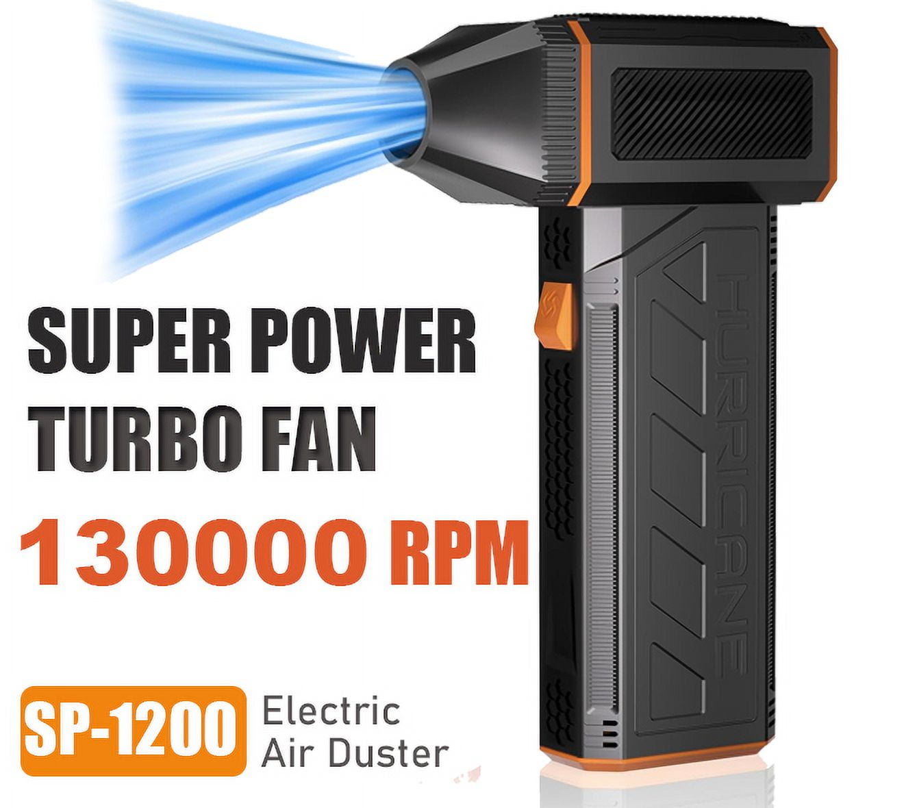 Powerfull Compressed Air Duster - 130000RPM Electric Air Duster for ...