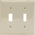 Powergear Double Toggle Switch Wp Plastic Almond - Walmart.com