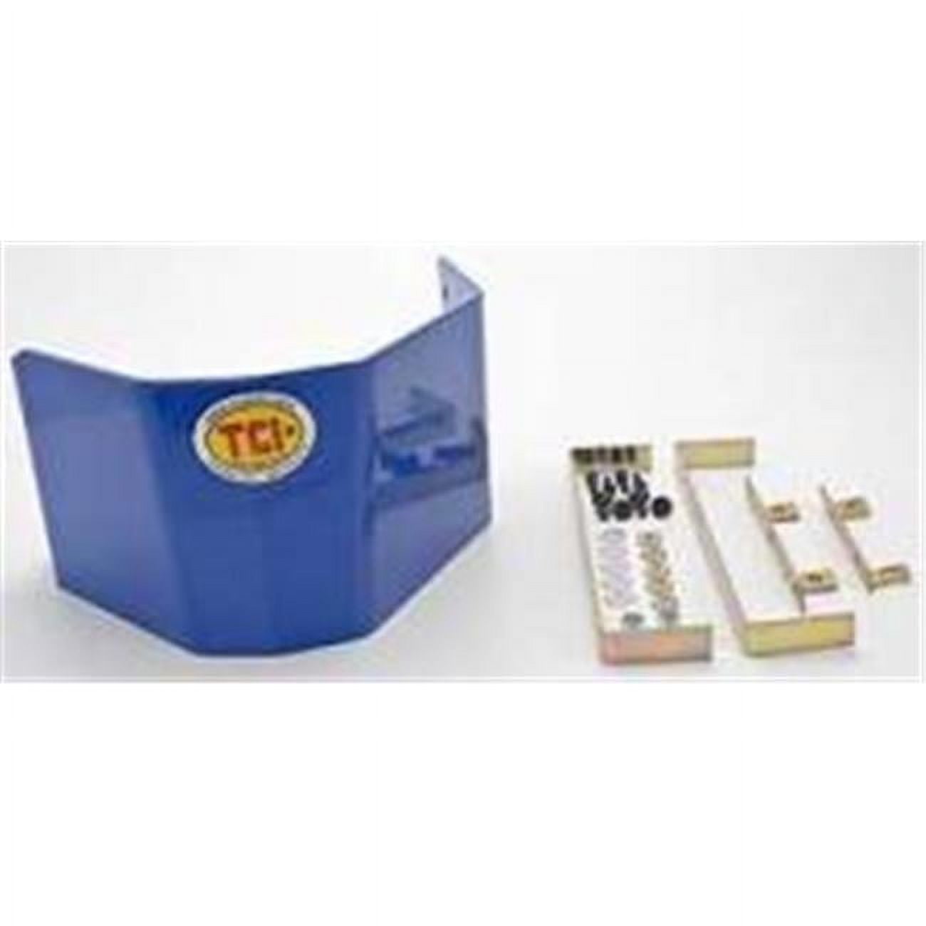 Powerglide Transmission Safety Shield - Blue Powder Coated - Walmart.com