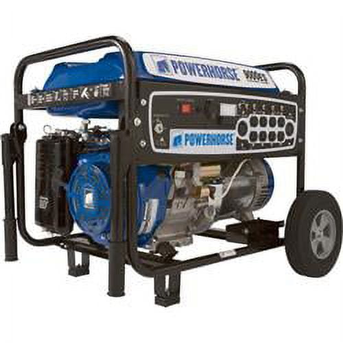Powerhorse 166114 Portable Generator - 9000 Surge watts, 7250 Rated ...
