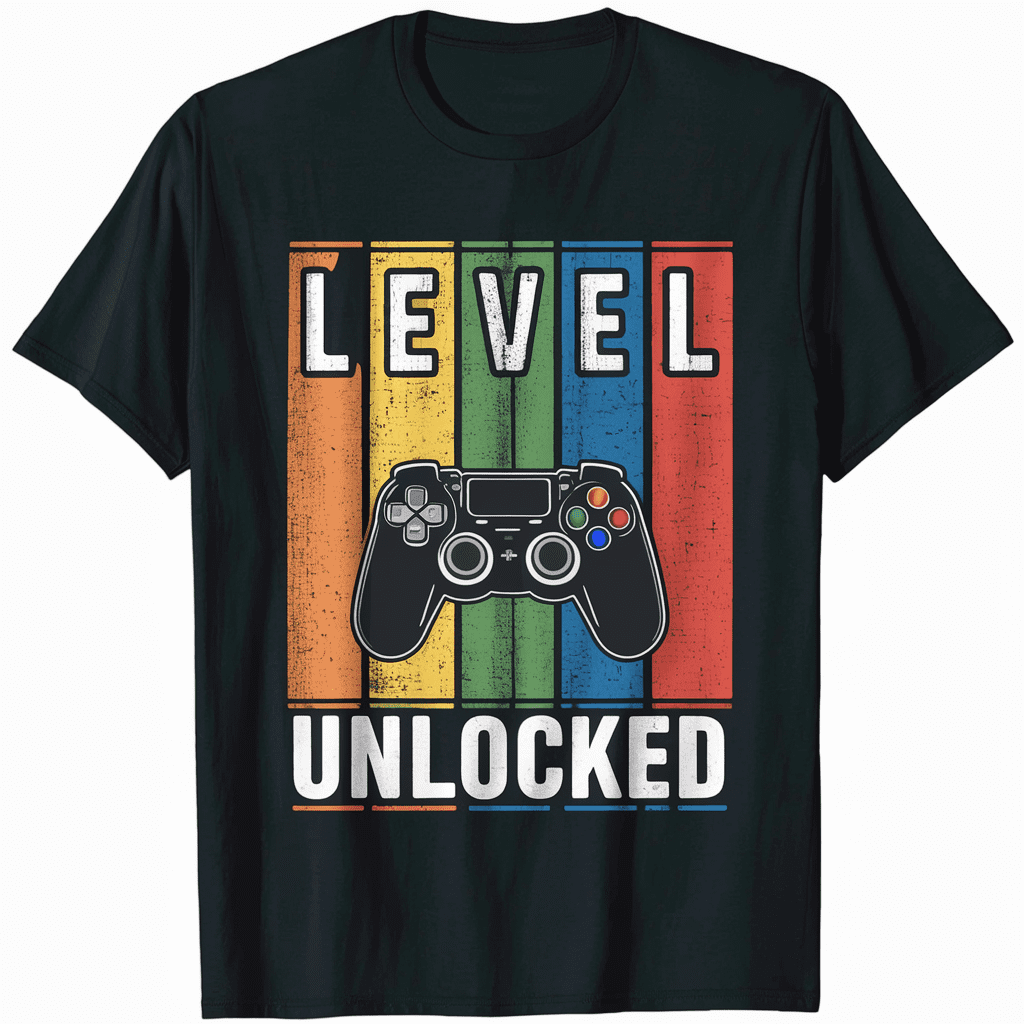 Powering Up Birthday Boy Gaming Shirt - Walmart.com