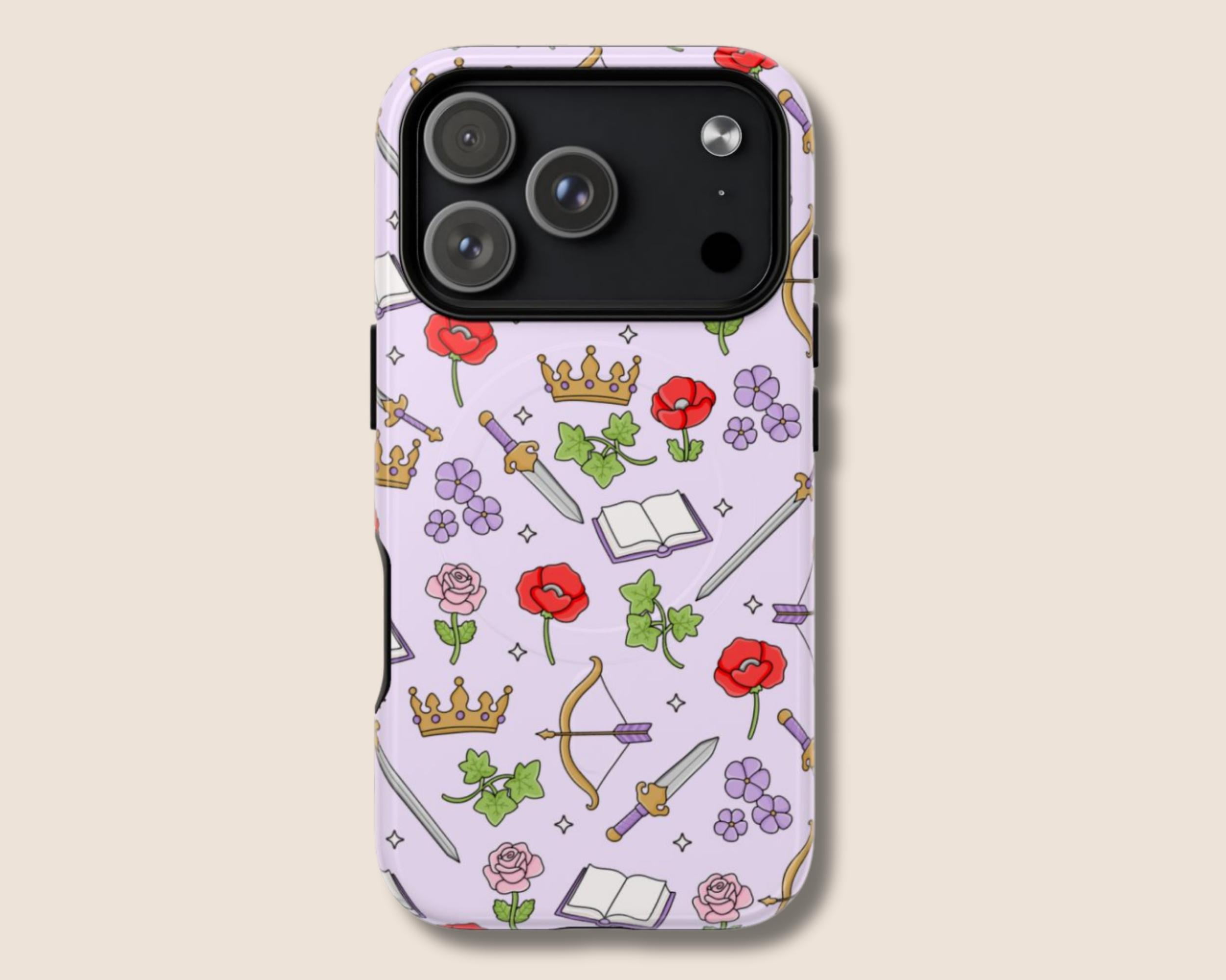 Powerless Inspired Tough Impact Case Moody Storybook Design for iPhone ...