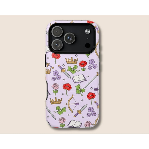 Powerless Inspired Tough Impact Case Moody Storybook Design for iPhone ...