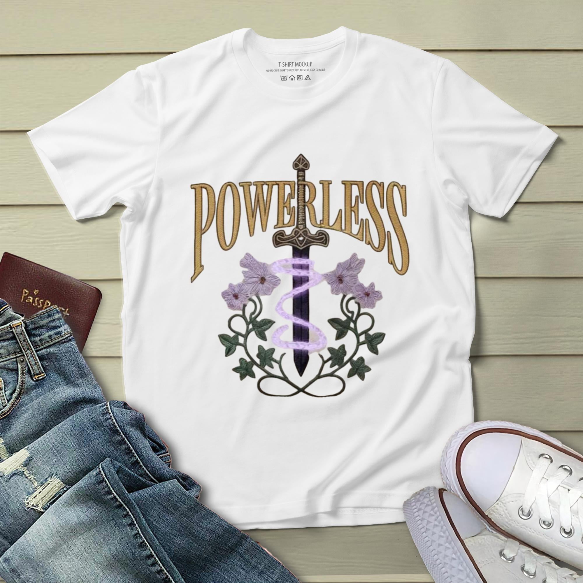 Powerless Series LauRren Roberts Embroidered Sweatshirt, Reckless ...
