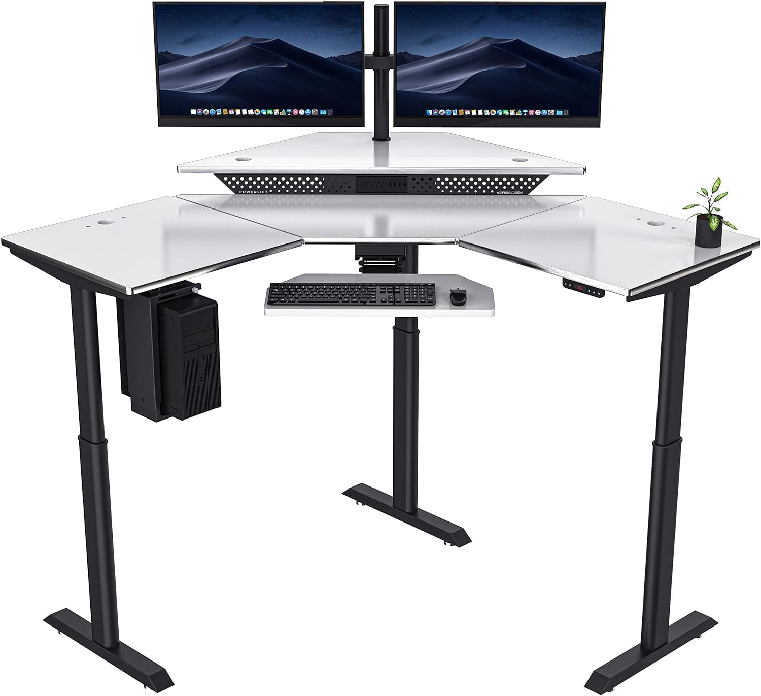 VIVO Mobile Height Adjustable Desk for Kids and Adults | Interactive ...