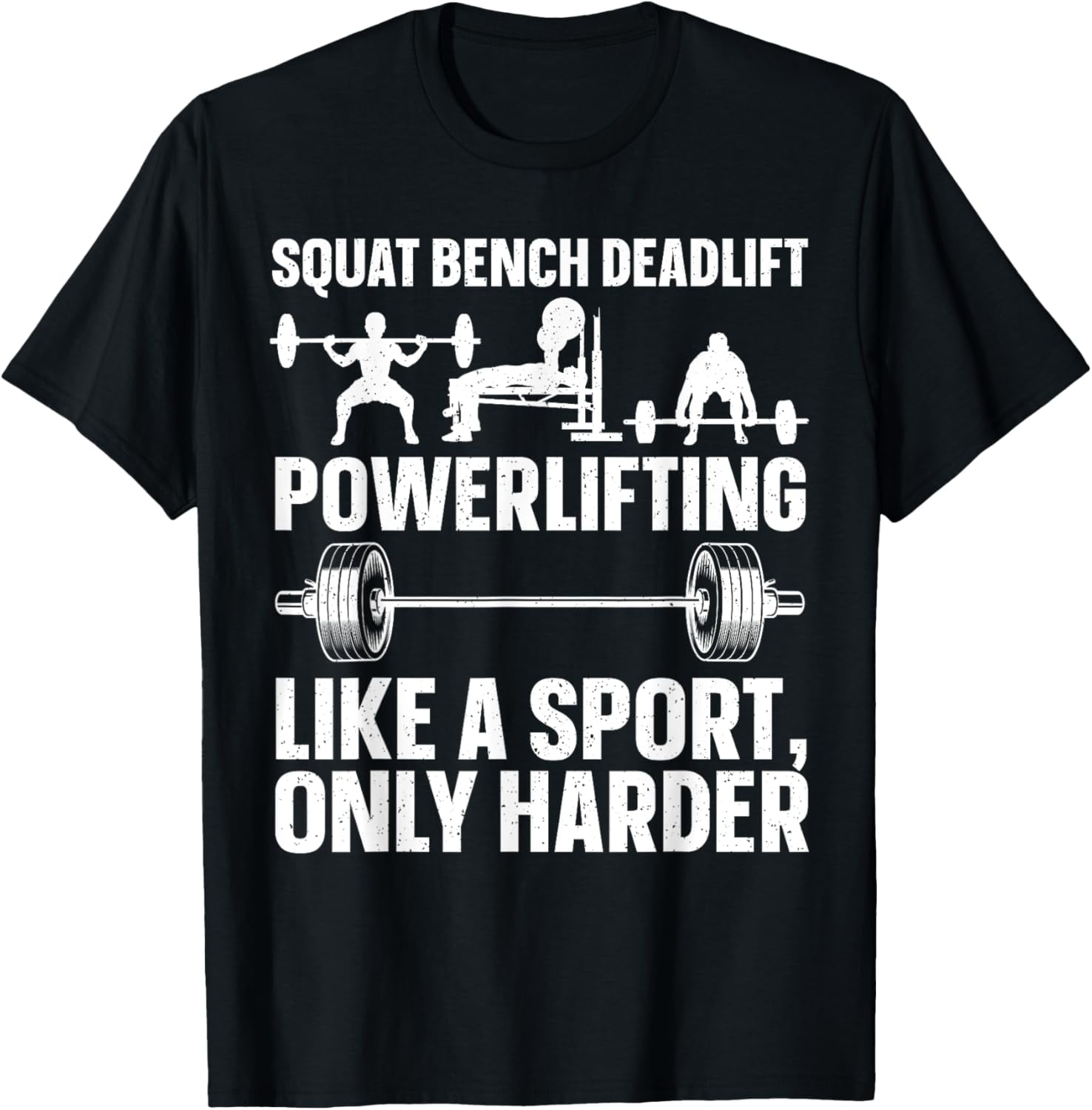 Powerlifting Design For Men Women Weightlifter Power Lifting T-Shirt ...