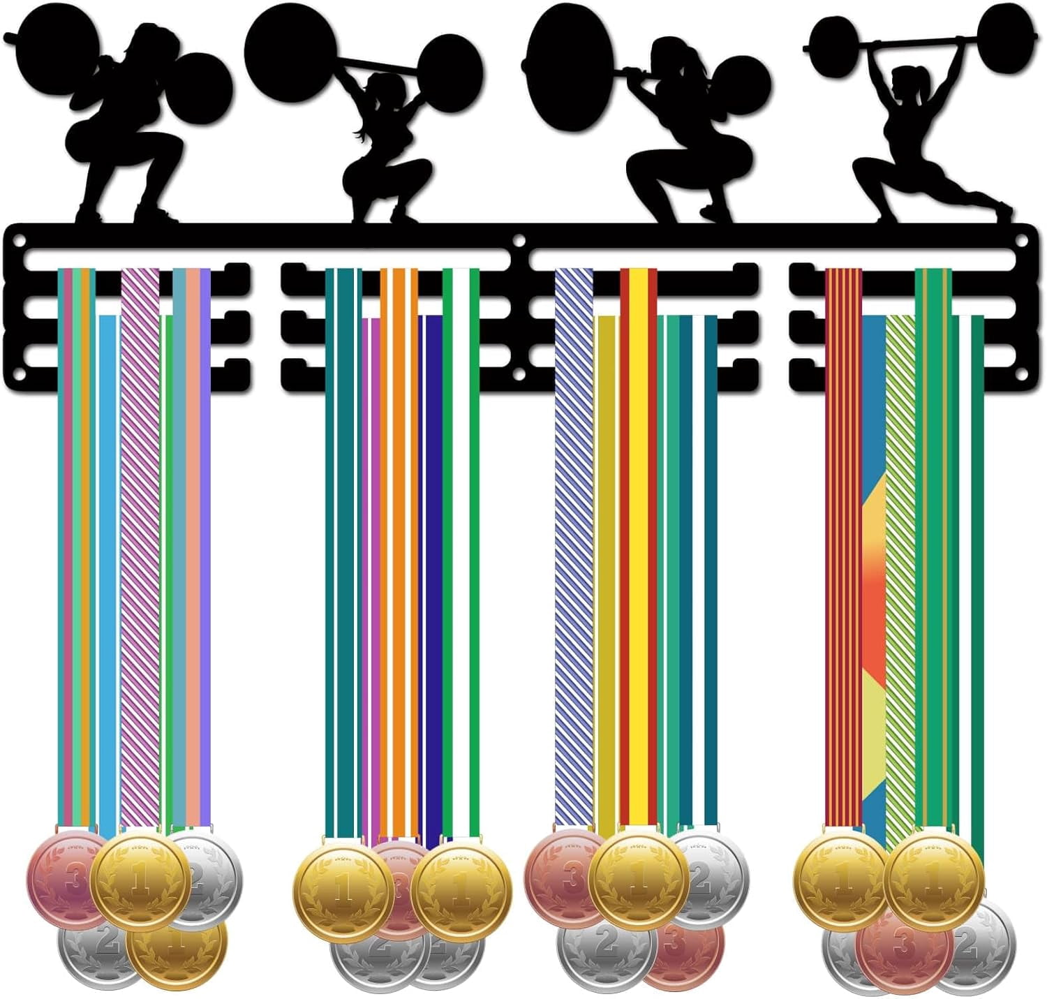 Powerlifting Medal Holder Weightlifting Medal Holder Medal Hanger ...
