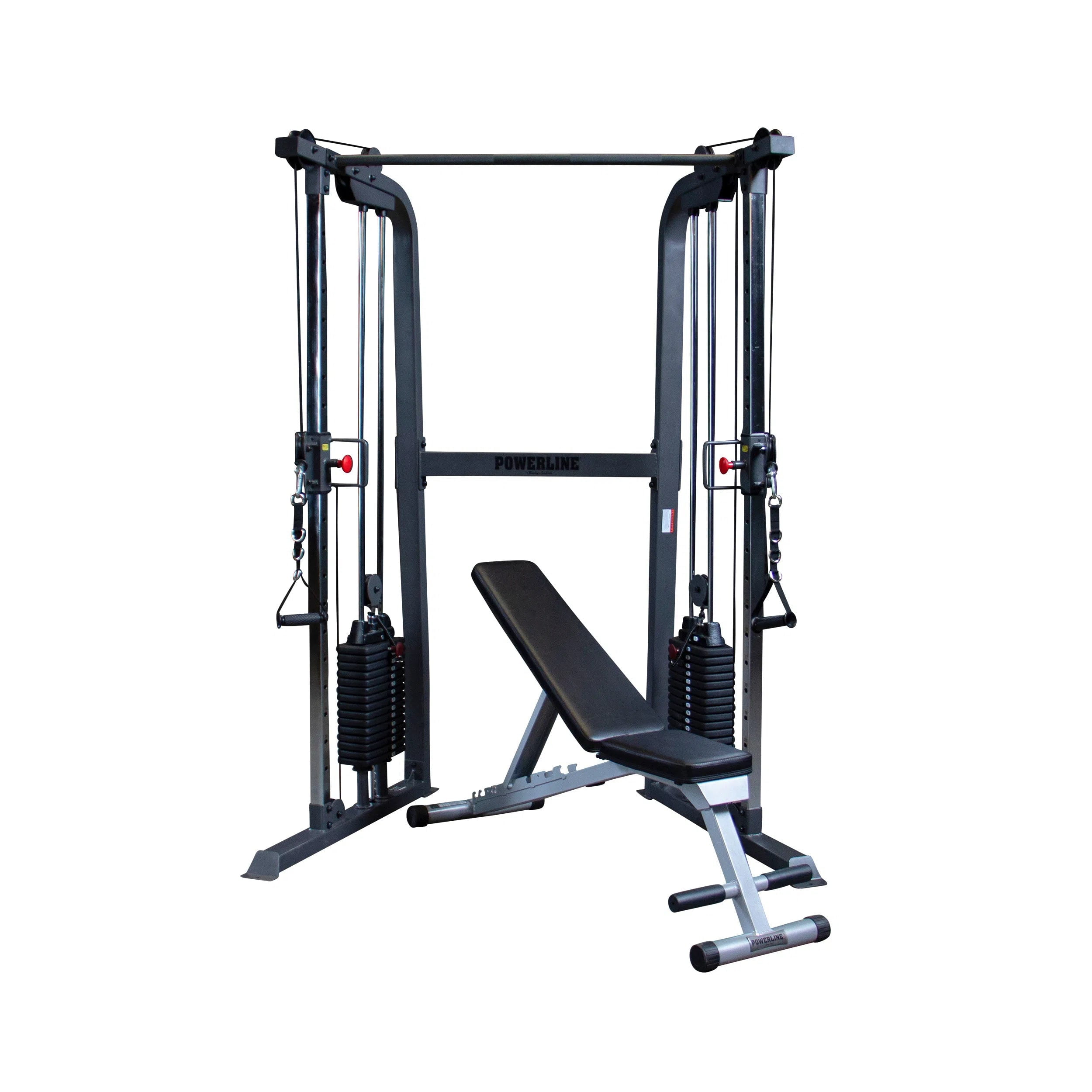 Powerline Cable Weight Machine w/ Bench (PFT100) - Walmart.com