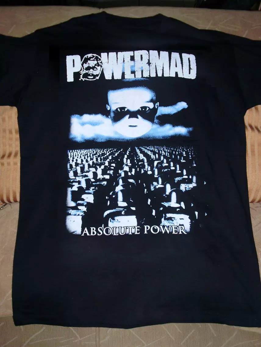 Powermad Band Absolute Power Album Unisex Shirt Cotton Gift Tee BT057 | eBay - Walmart.com