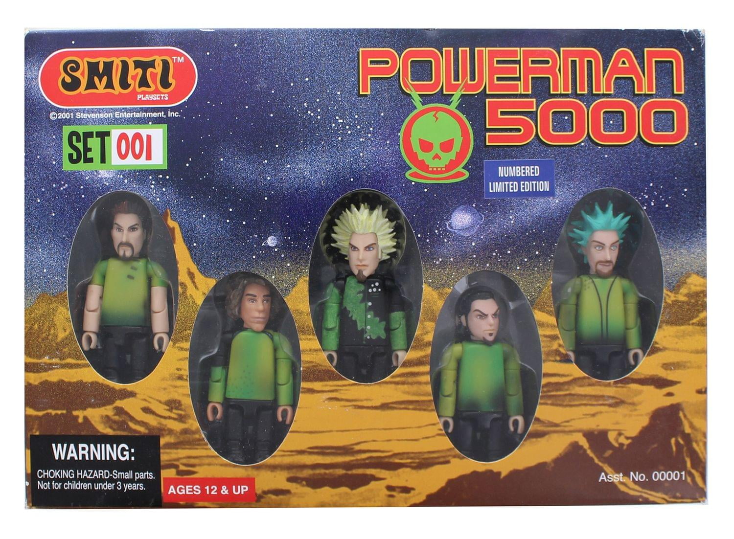 Powerman 5000 Limited Edition SMITI 3 Inch Mini Figure Set - Walmart.com