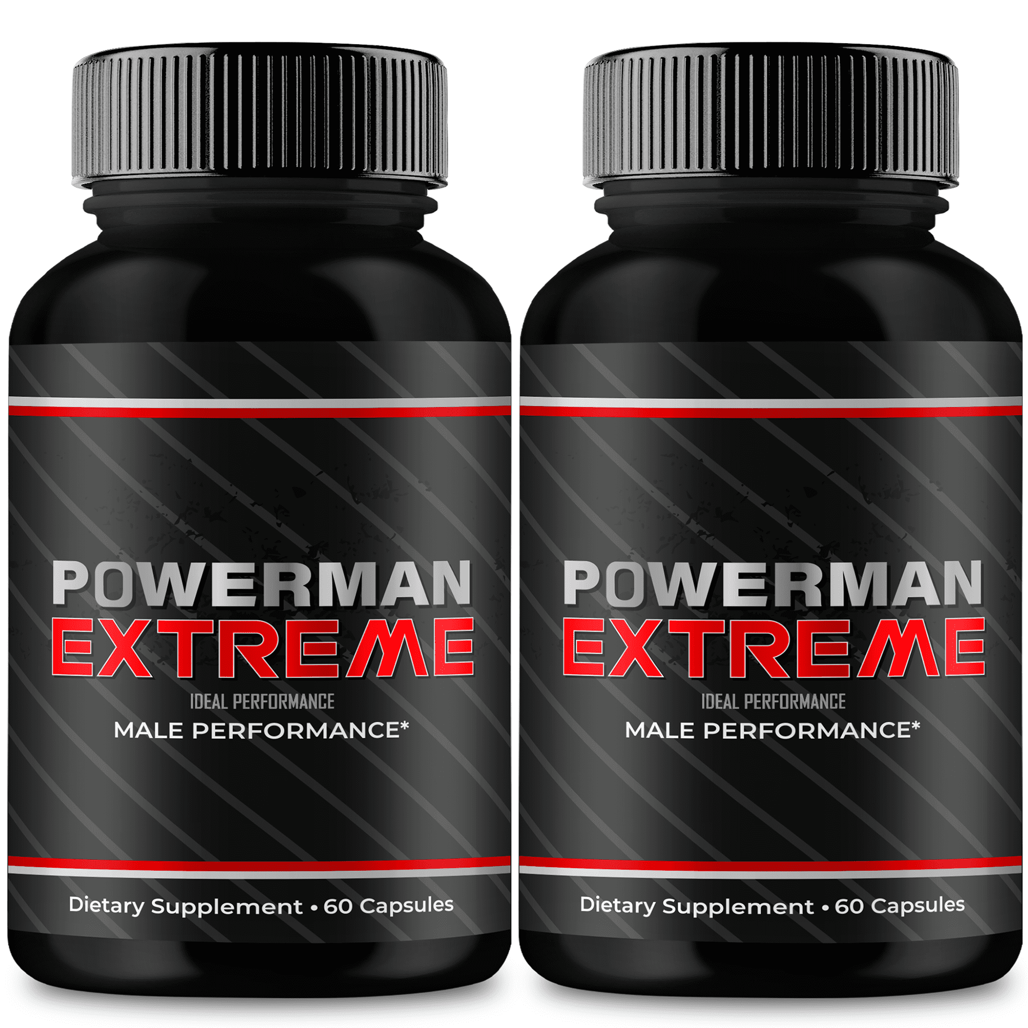 Powerman Extreme Capsules PowermanExtreme All Natural Pills (2 Pack ...