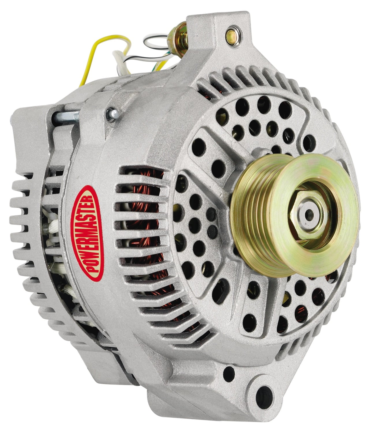 Powermaster 47759 Alternator; Ford 3G; 200 Amp; Large Case; Straight ...