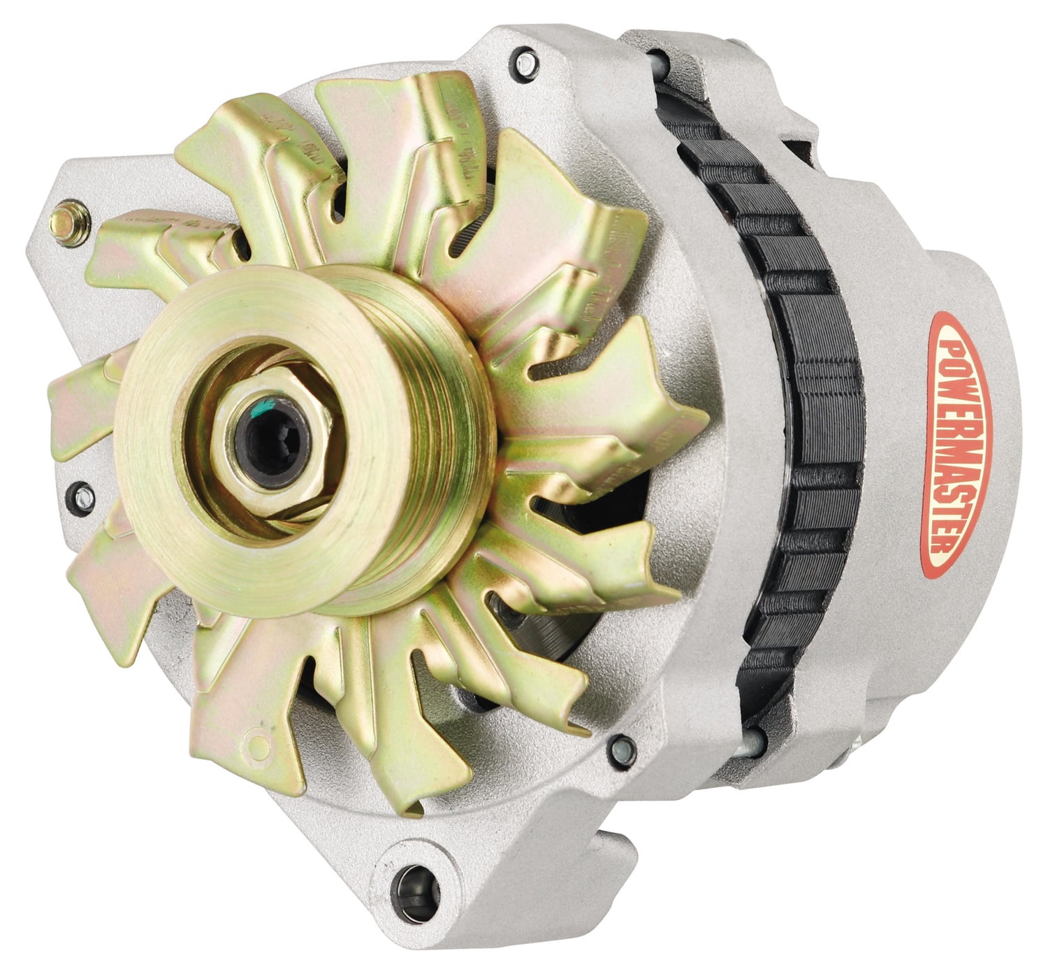 Powermaster 47861 Alternator CS130 Small Case w/6 Groove Pulley 140 Amp ...