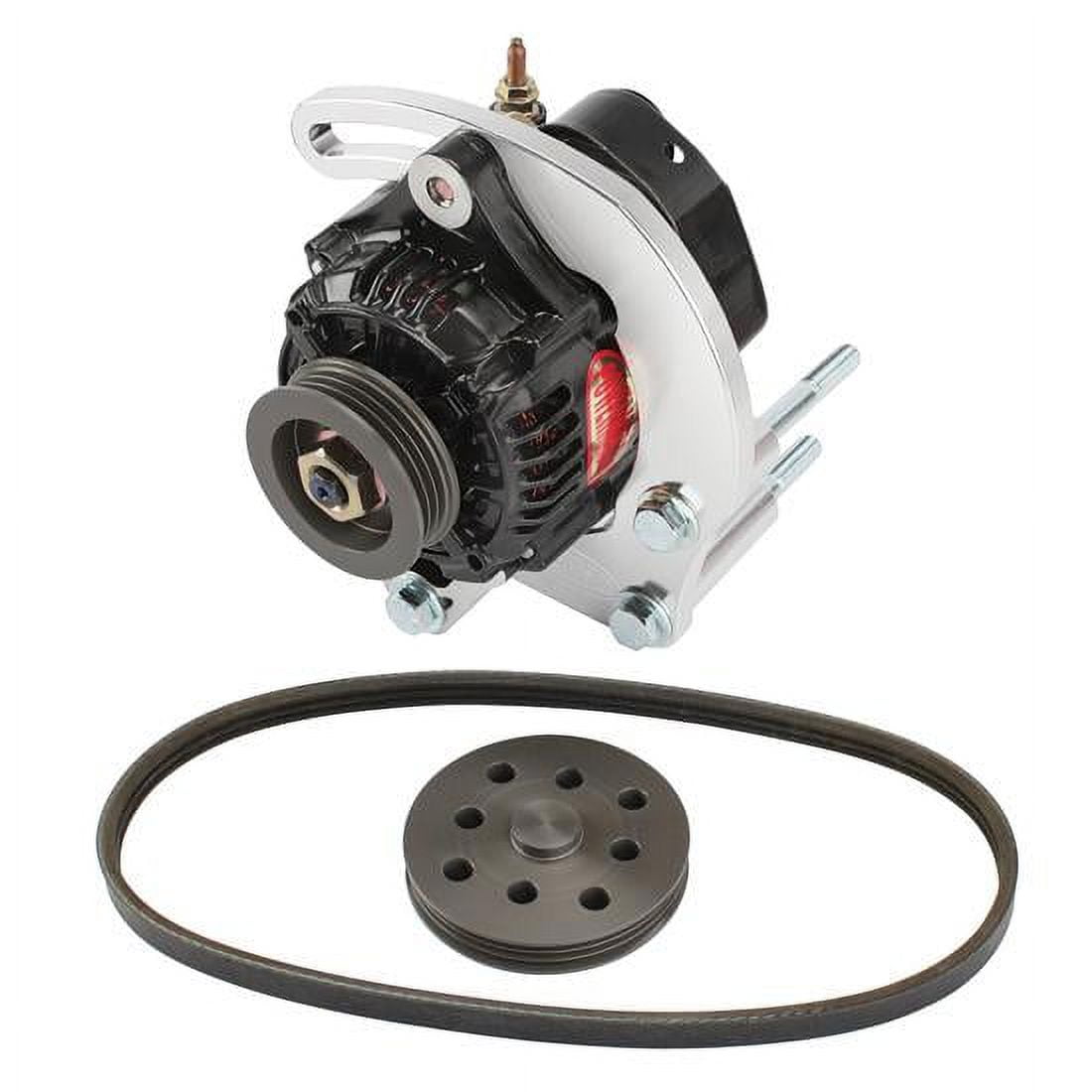 Powermaster 8-801 High Mount Racing Alternator Kit SBC - Walmart.com