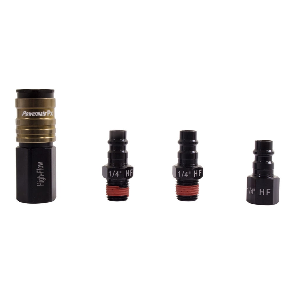 Powermate High Flow Aluminum Female Coupler Plug Set - Walmart.com