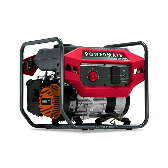 Powermate PM2000 - 2,000 Watt Gasoline Powered Portable Generator, 49 ...
