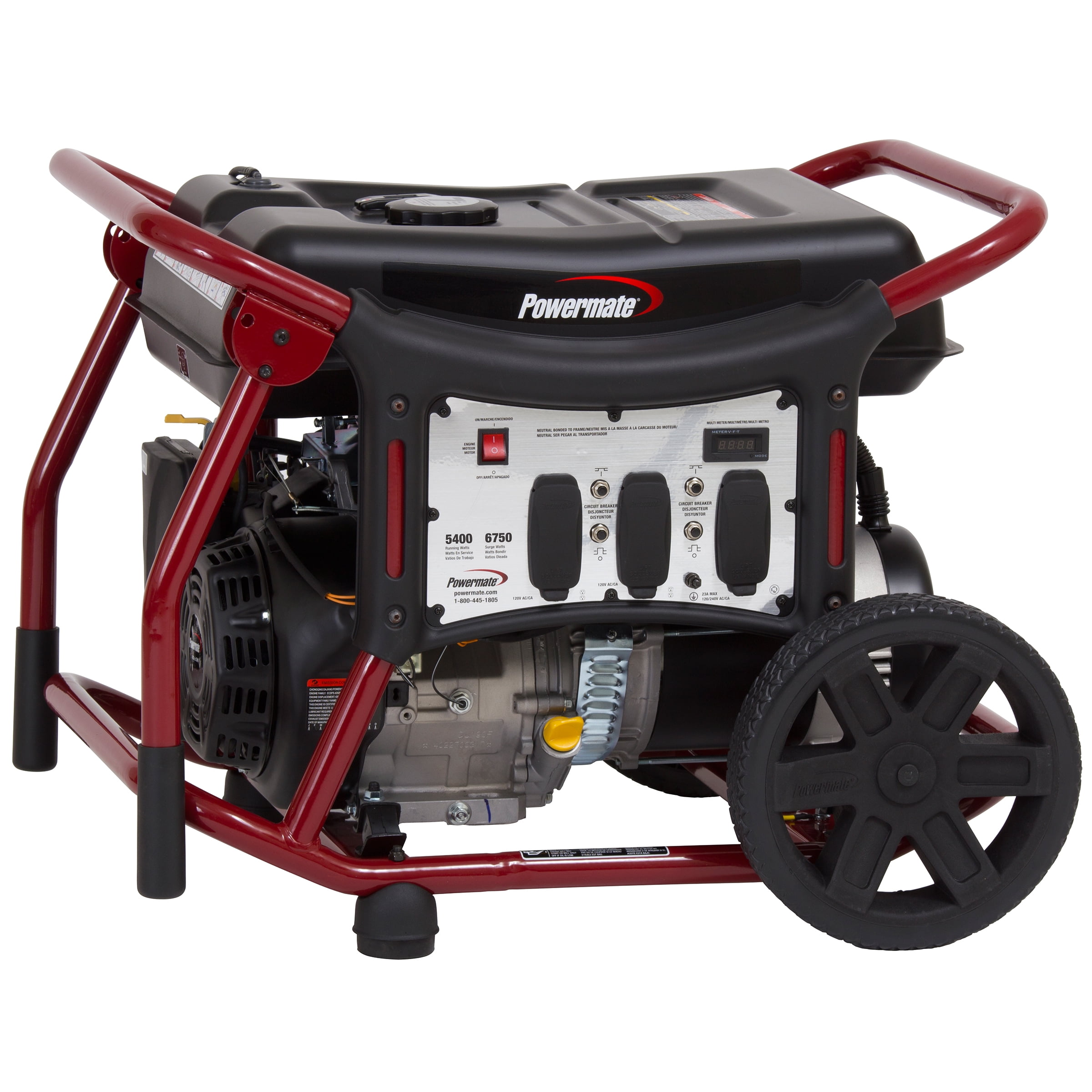 Powermate WX5400 - 5400 Watt Portable Generator, 49-State - Walmart.com