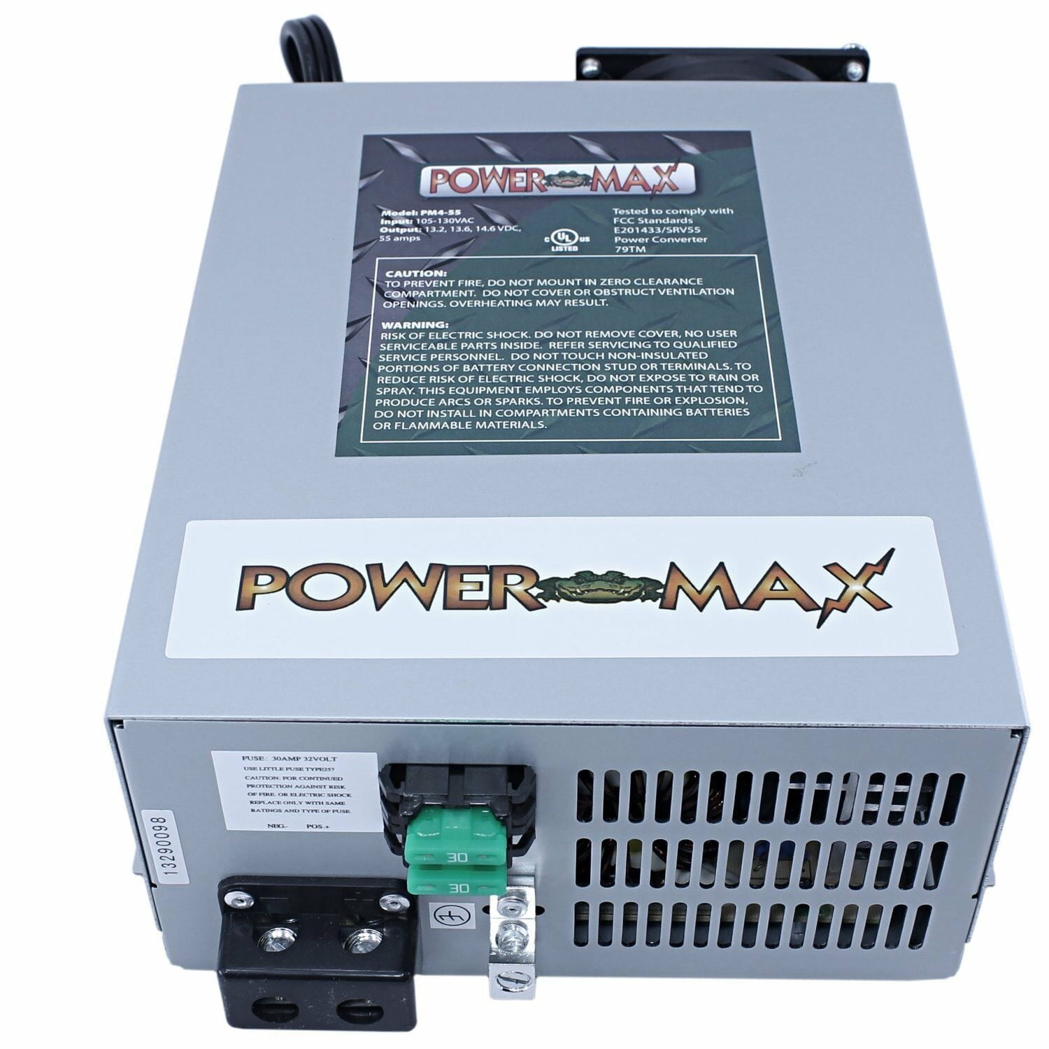 Powermax PM4-60 Power Converter With Built-In 4 Stage Smart Battery Charger - Walmart.com