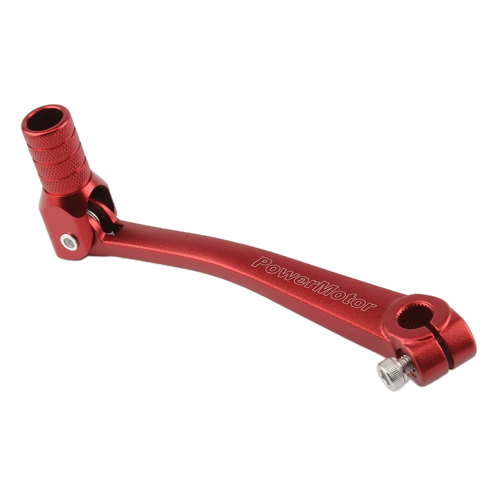 Powermotor Red Motorcycle Gear Shift Lever Universal Accessories for ...