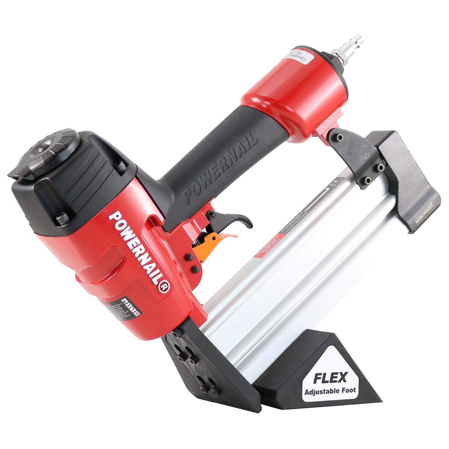 Powernail 50F Pneumatic 18 Gauge Trigger Pull L-Cleat Flooring Nailer ...