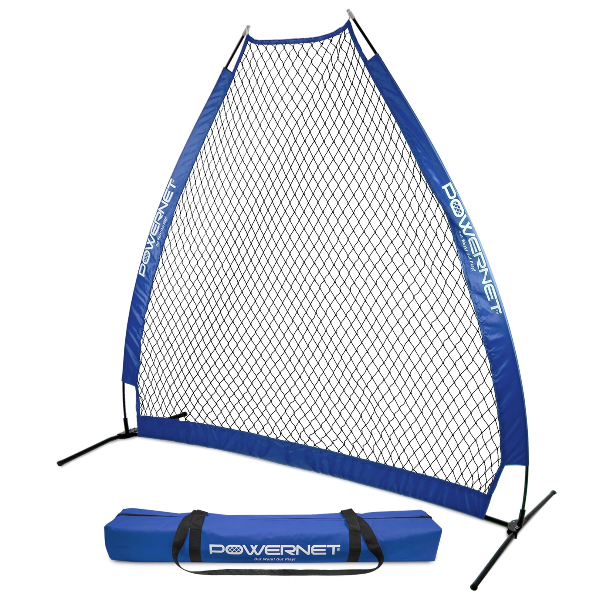 Powernet Portable Baseball Practice Net for Pitching and Hitting ...