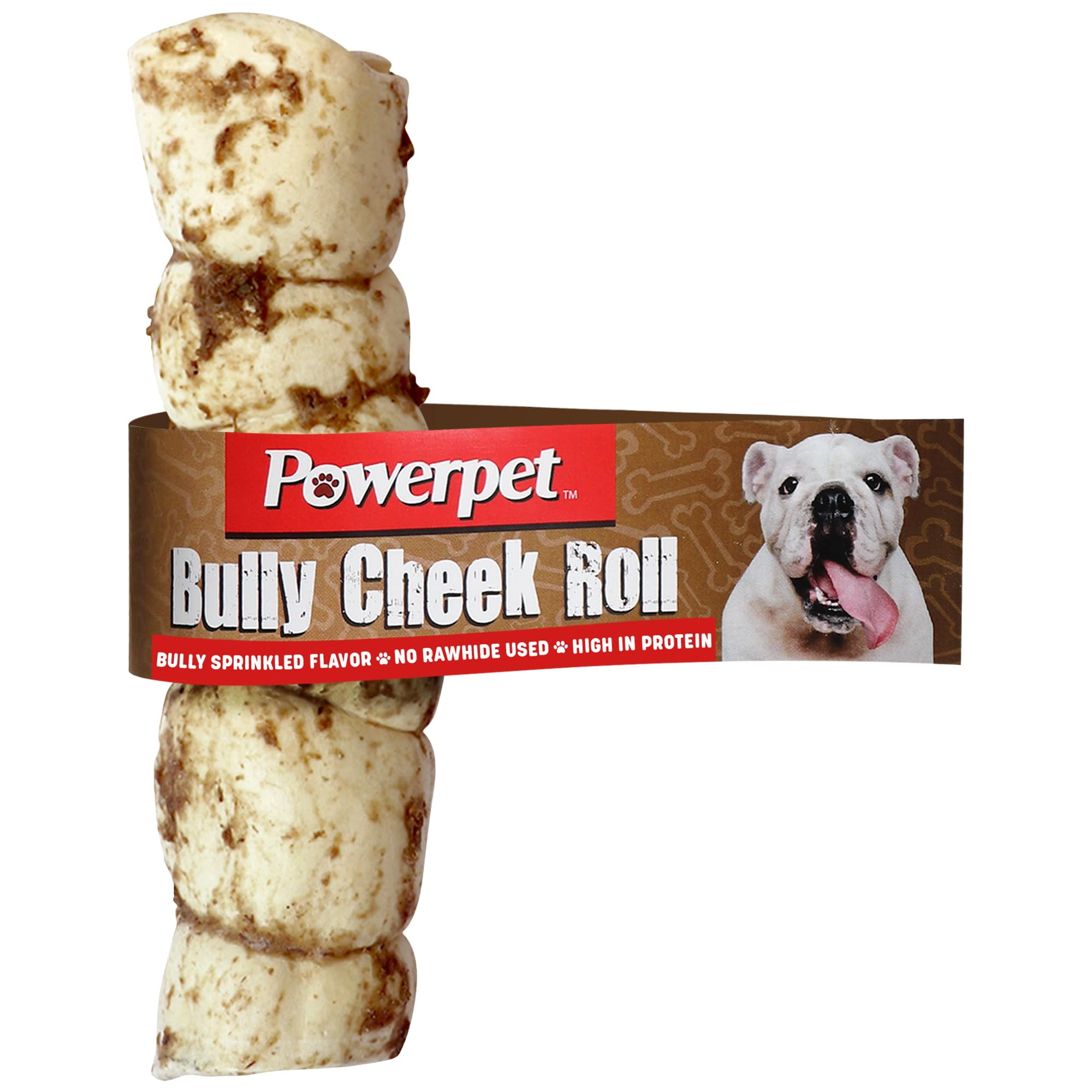 Powerpet Treats BullyEGSC Beef Cheek Rolls for Dogs - 100% Highly ...