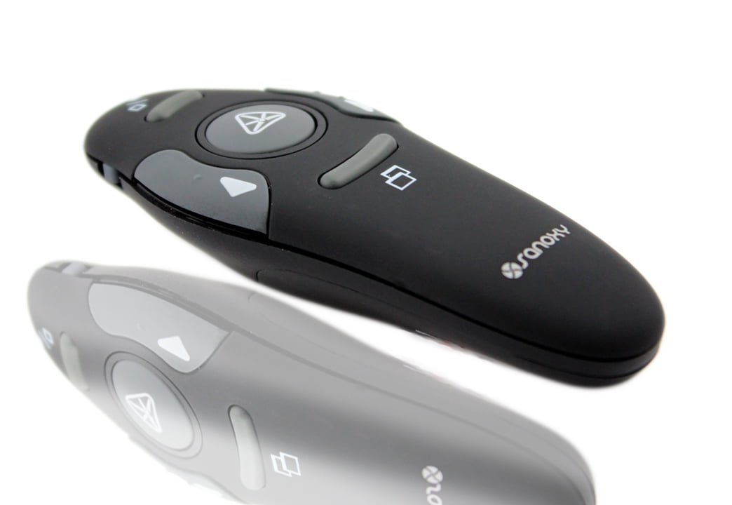 Powerpoint Pointer Mouse, SANOXY 2.4Ghz RF Wireless Presenter with ...