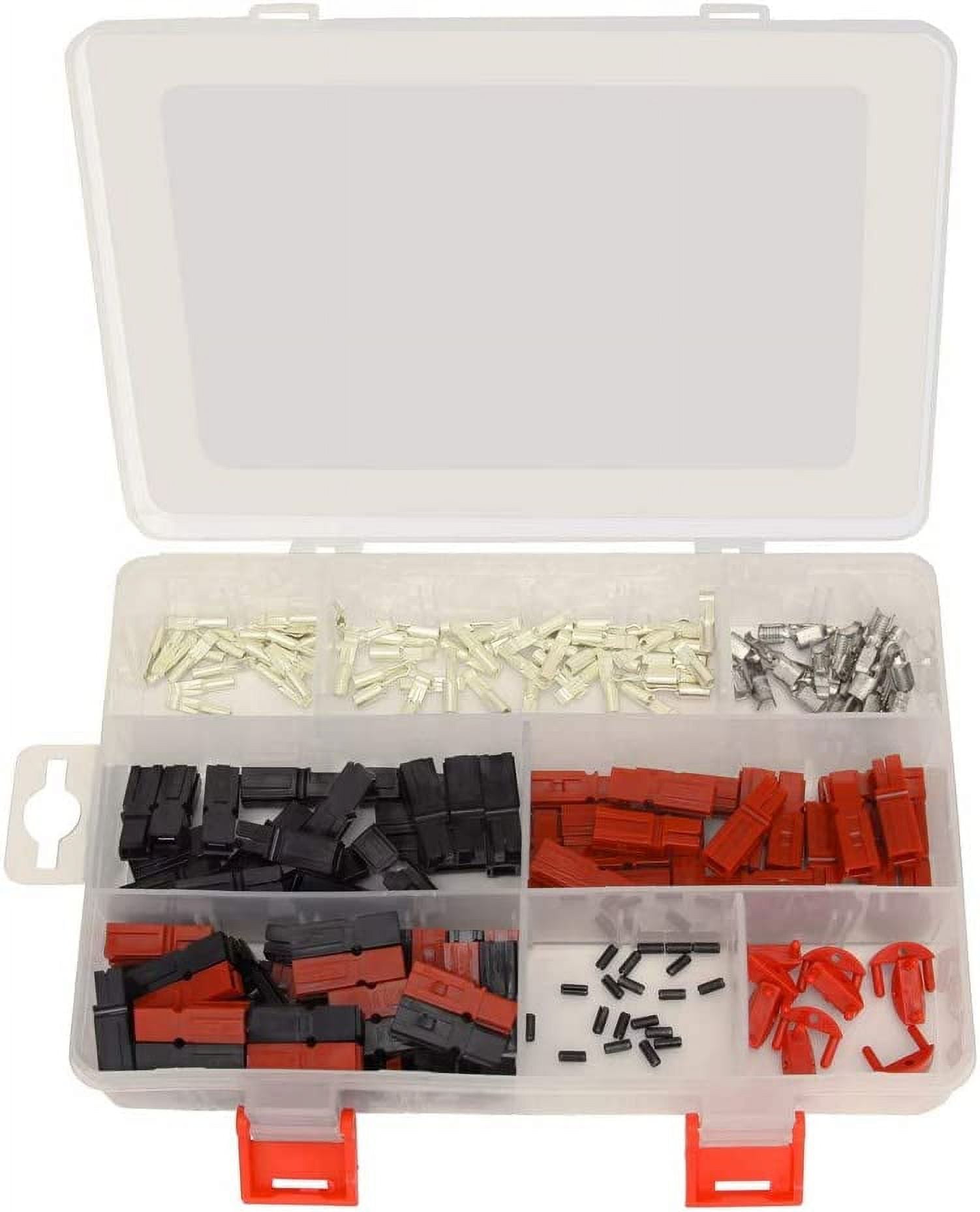 PowerpoleCase 150 Piece Assorted 15/30/45A Anderson Powerpole Connector ...
