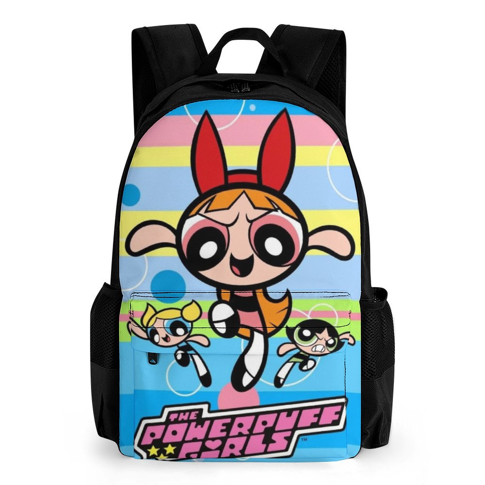 The Powerpuff Blossom, Bubbles And Buttercup Backpack for Women Men ...