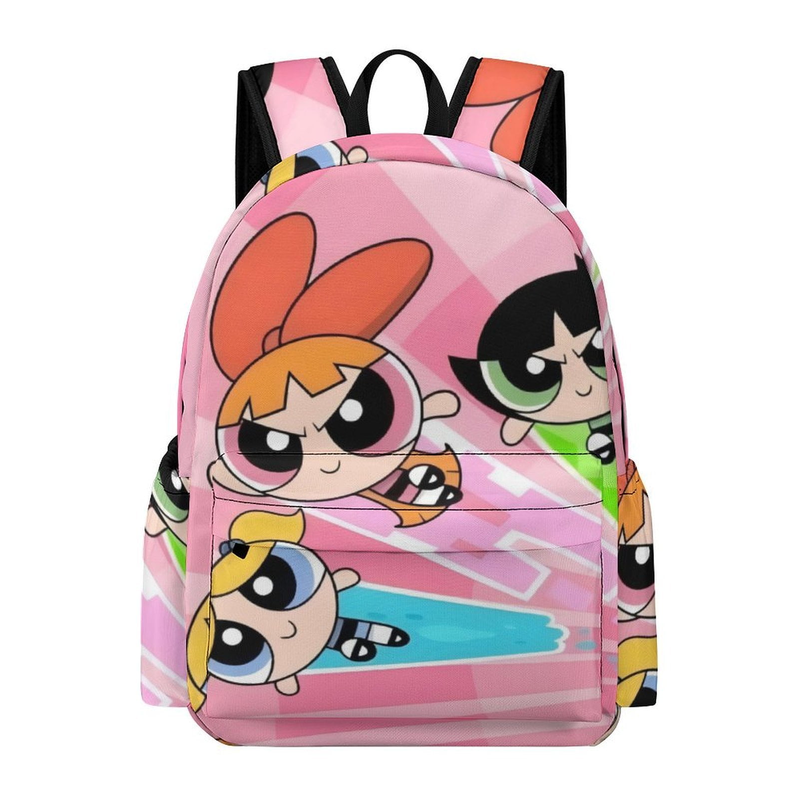 Powerpuff Gir-ls Anime Backpack Travel Laptop Backpack Gift 42x30x15cm ...