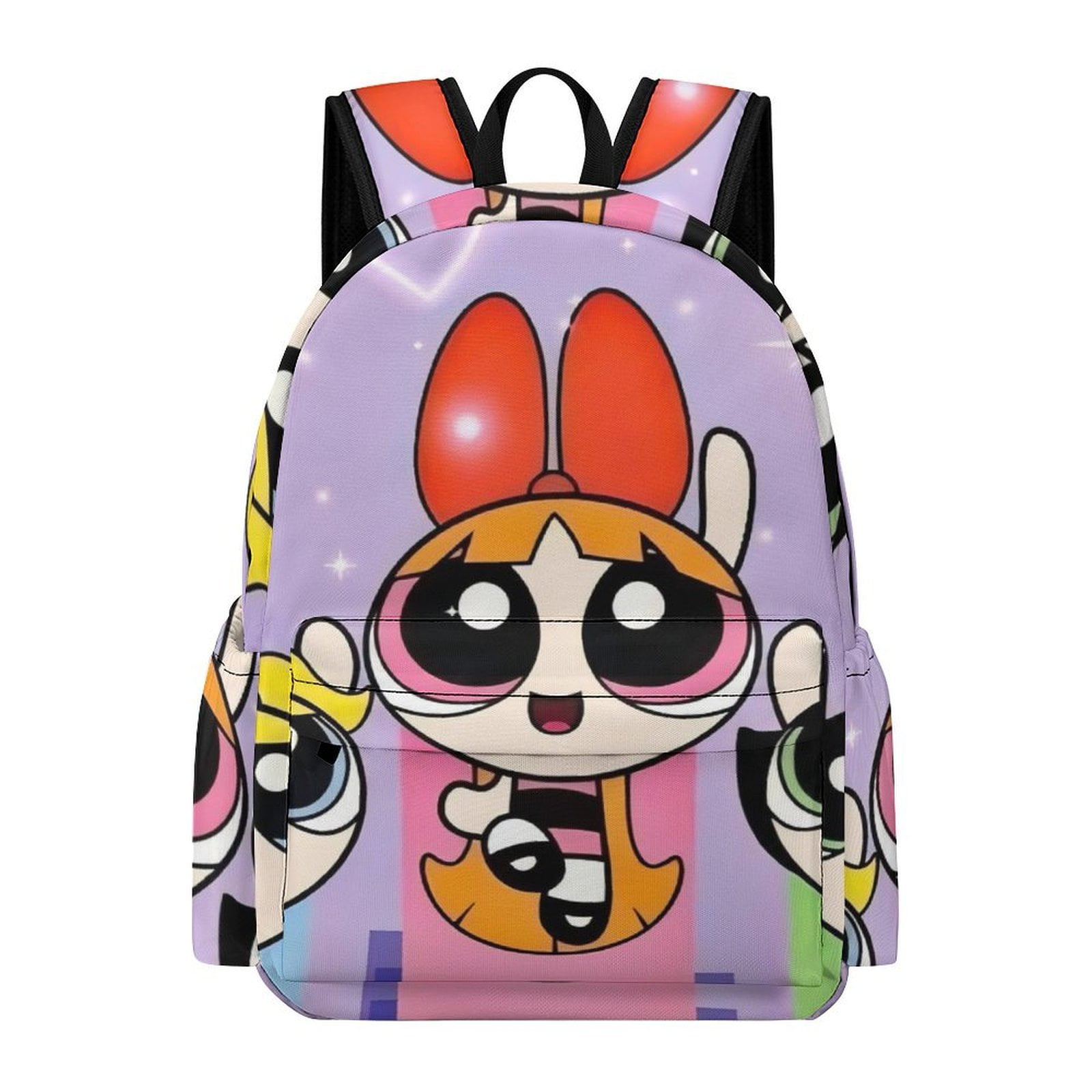 Powerpuff Gir-ls Anime Backpack Travel Laptop Backpack Gift 42x30x15cm ...