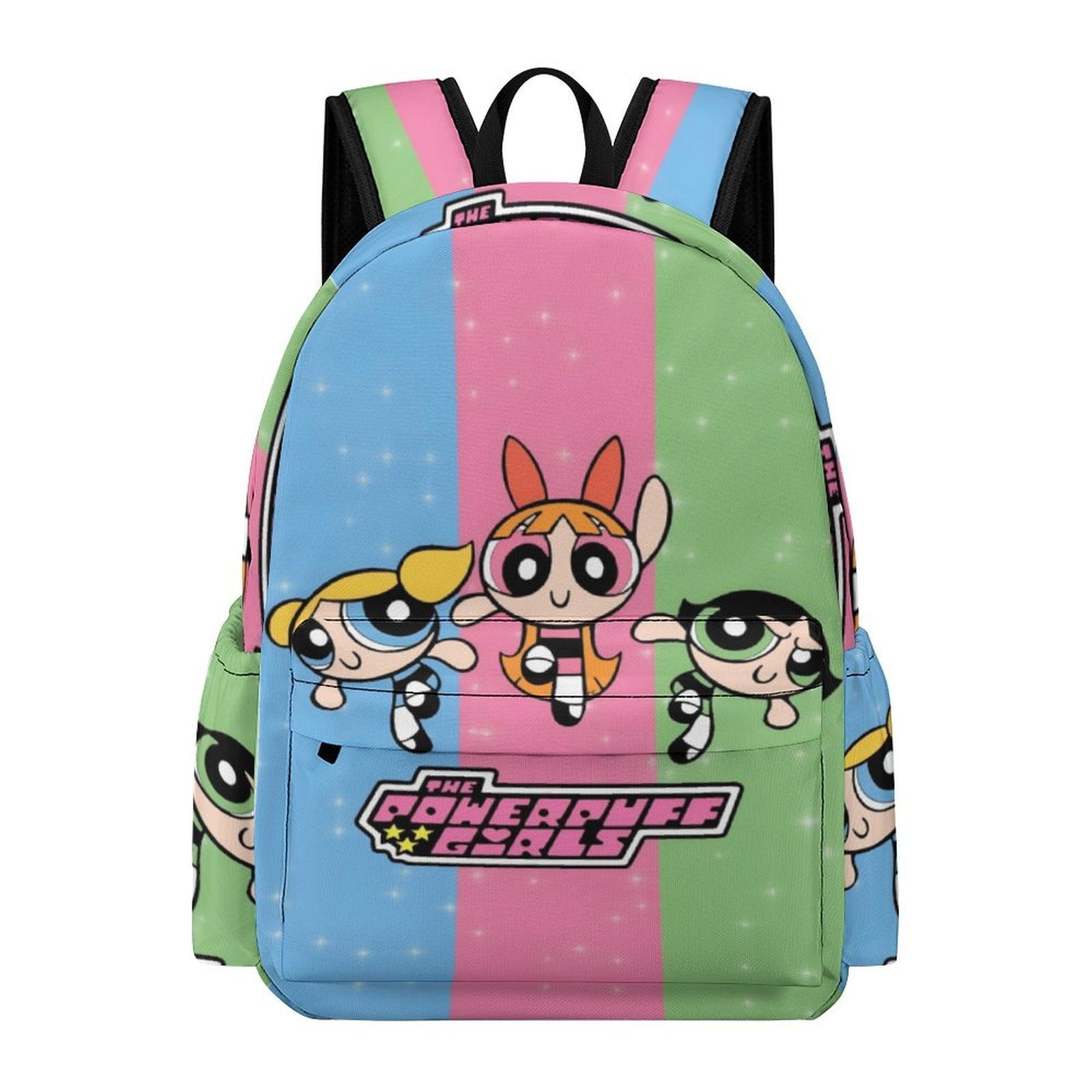 Powerpuff Gir-ls Anime Backpack Travel Laptop Backpack Gift 42x30x15cm ...