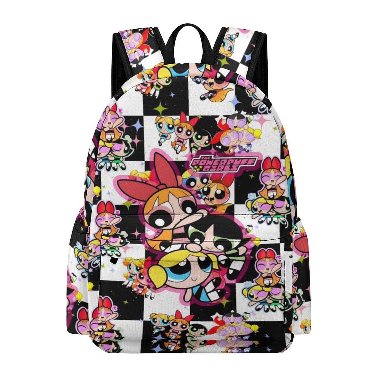 Powerpuff Gir-ls Anime Backpack Travel Laptop Backpack Gift 42x30x15cm ...
