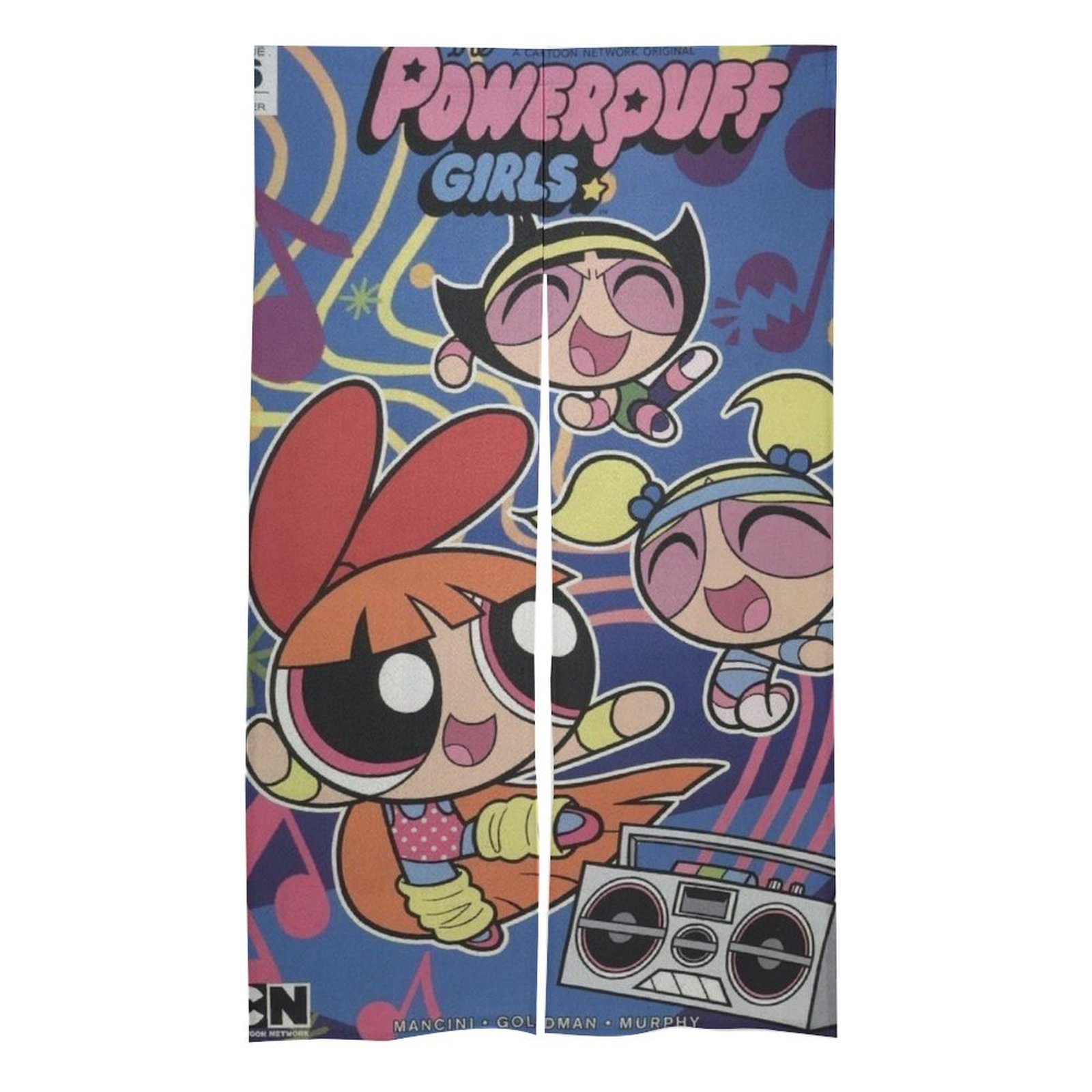The Powerpuff Girls (136) Door Curtain Doorway Privacy Closet Door ...