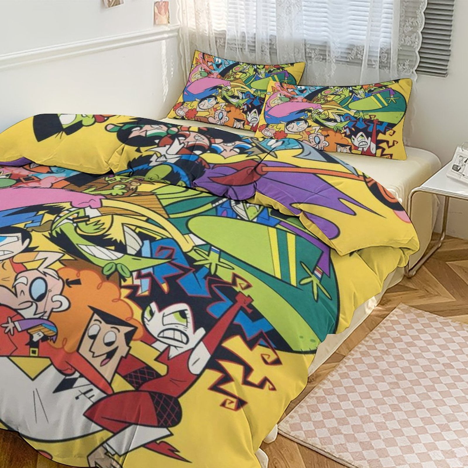 The Powerpuff Girls 3 Pieces Bedding Set 3D Printed Lightweight Bed ...