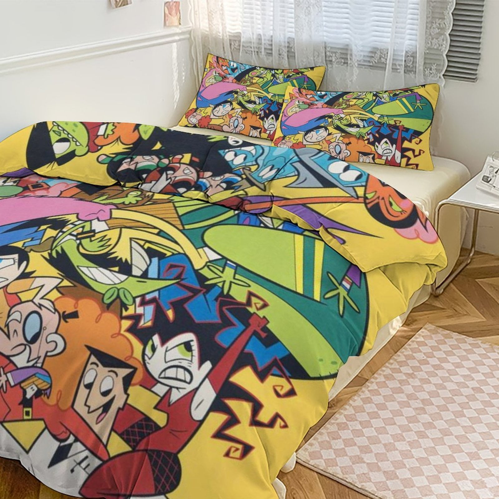 The Powerpuff Girls 3 Pieces Bedding Set 3D Printed Lightweight Bed ...