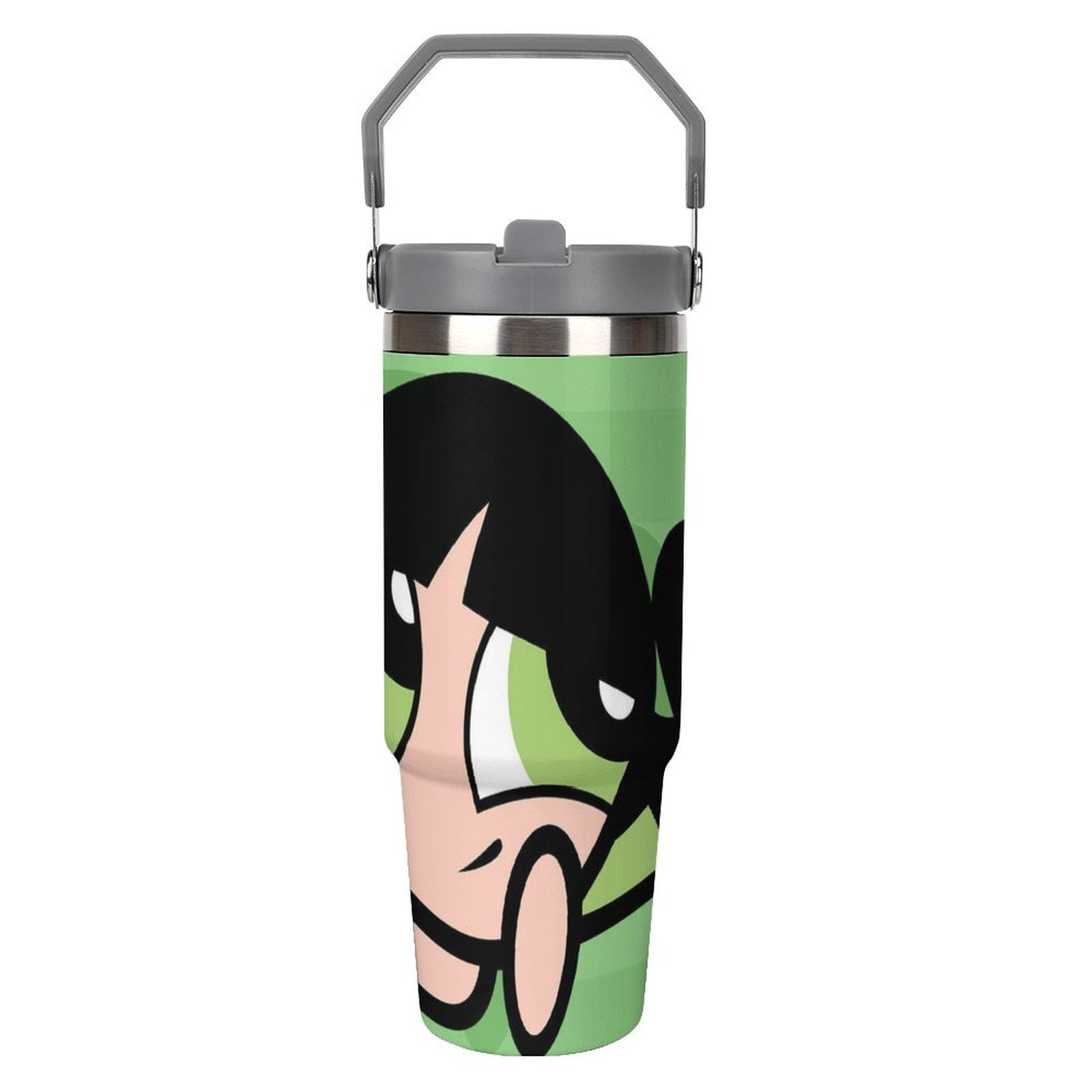 The Powerpuff Girls 30 Oz Tumbler With Handle And Straw, Stainless ...