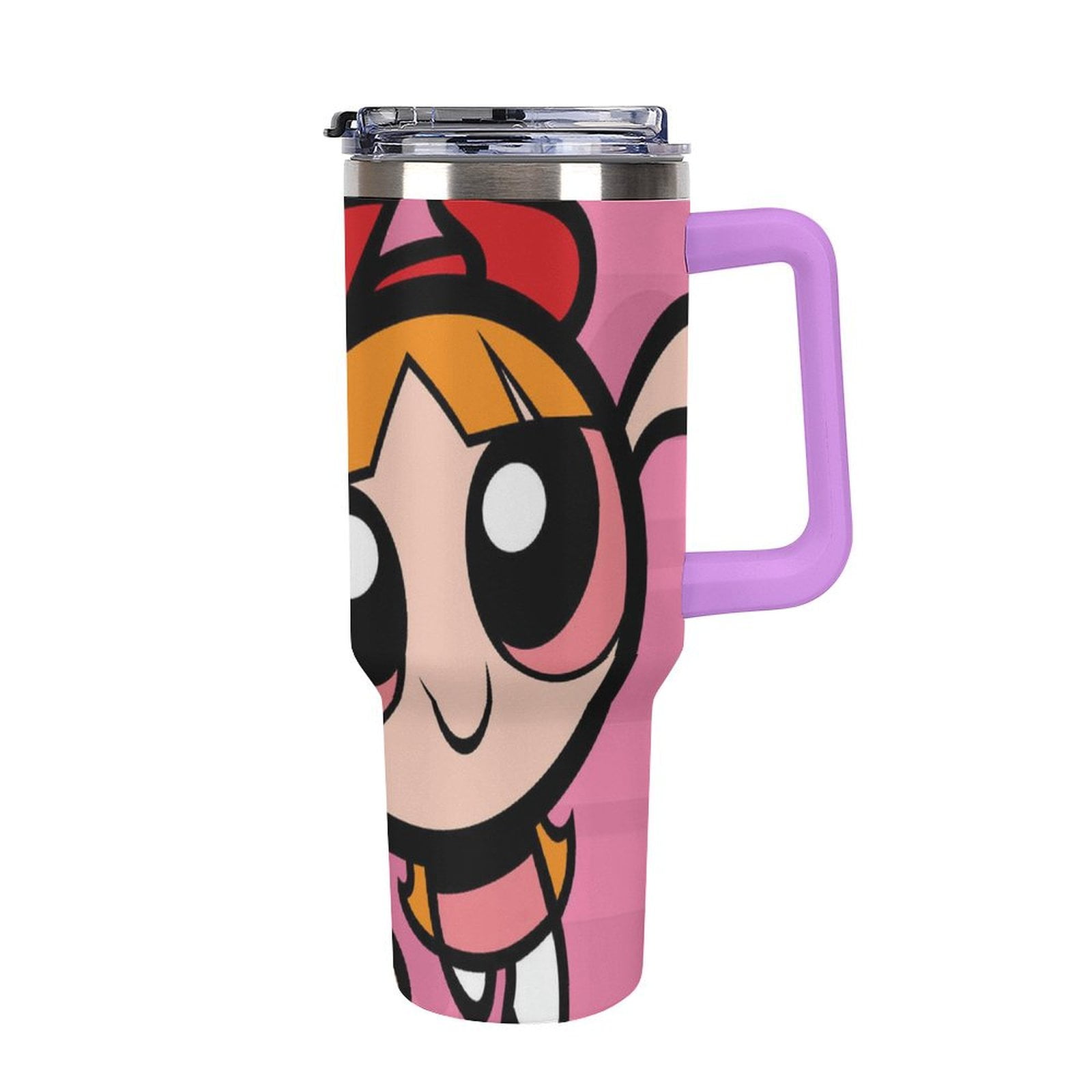 The Powerpuff Girls 40 Oz Tumbler With Handle And Straw, Stainless ...