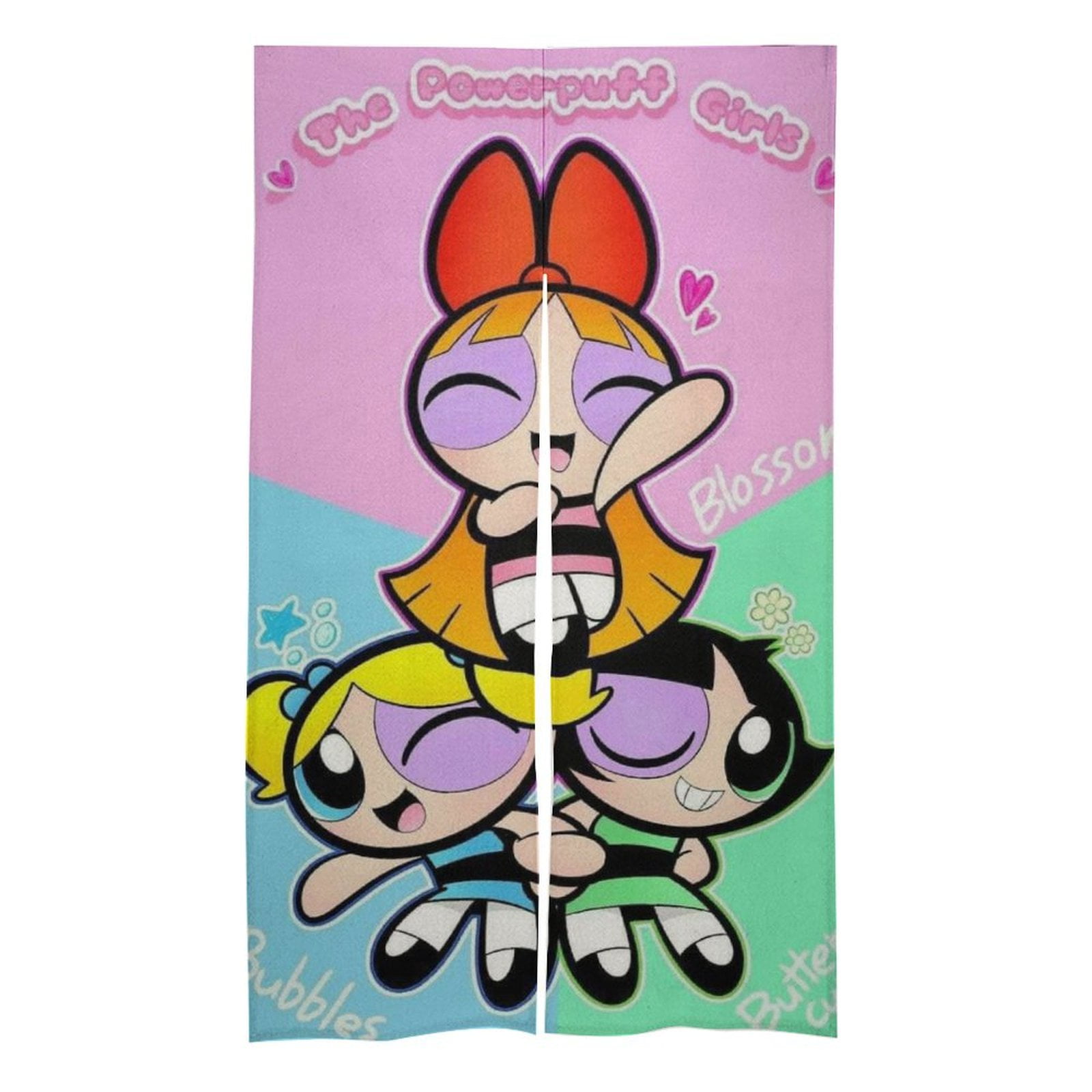 The Powerpuff Girls (99) Door Curtain Doorway Privacy Closet Door ...