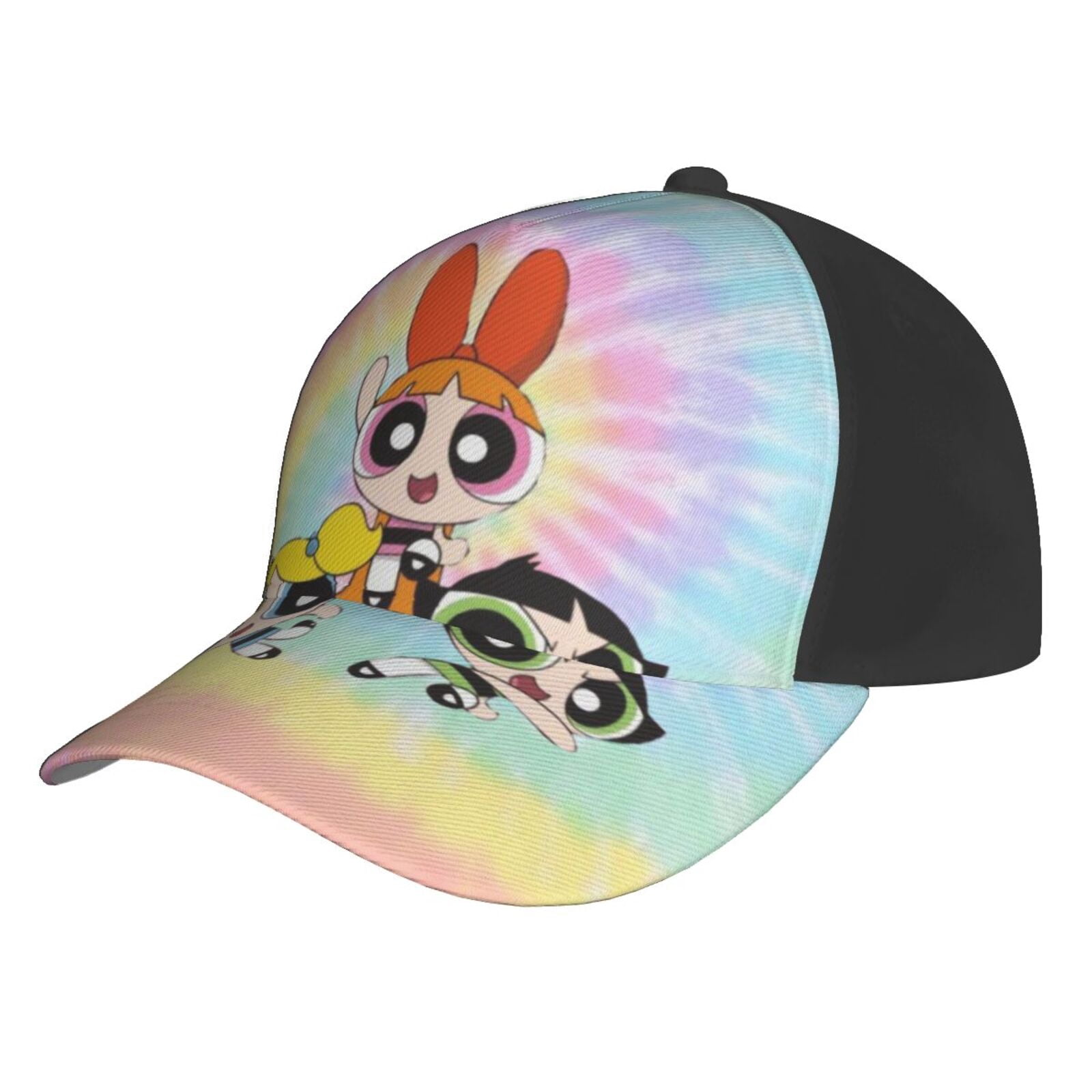 Powerpuff Girls Anime Baseball Cap Hats Adjustable Snapback Caps Cool ...