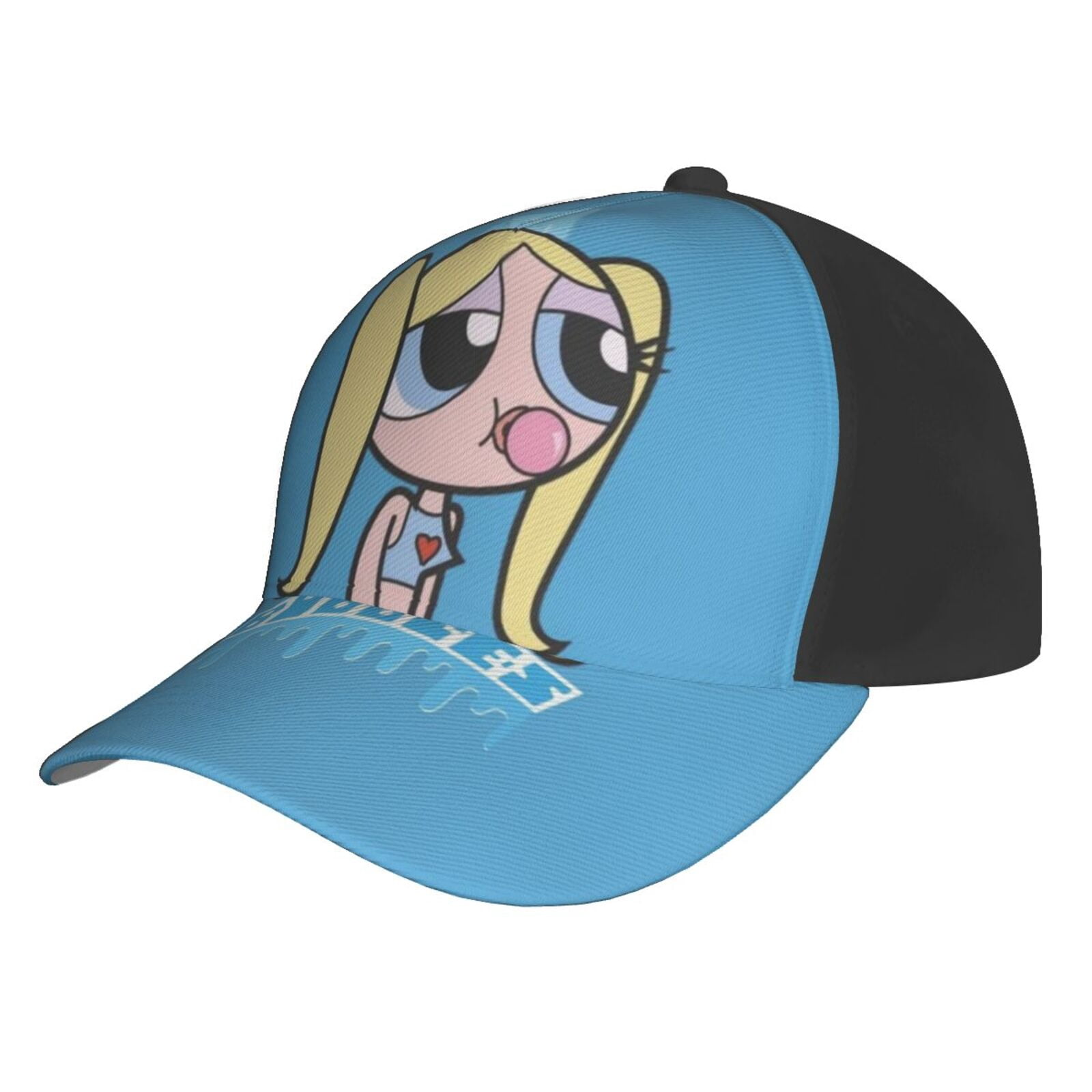 Powerpuff Girls Anime Baseball Cap Hats Adjustable Snapback Caps Cool ...