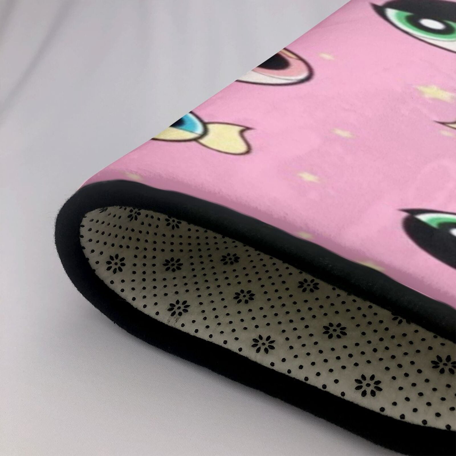Powerpuff Girls Area Rug Cartoon Graffiti Carpet for Kids Room Nursery ...