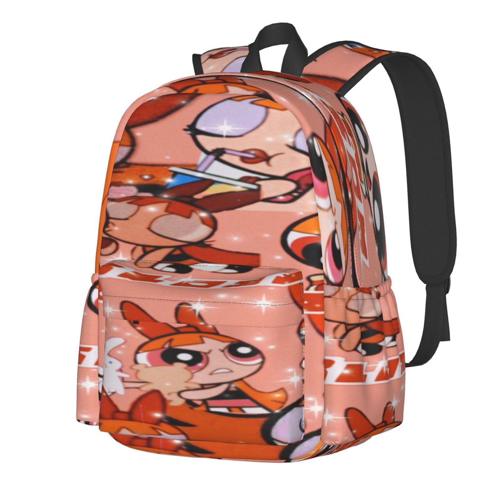 Powerpuff Backpac Lightweight Casual Backpac Bags Book Travel Hiking ...