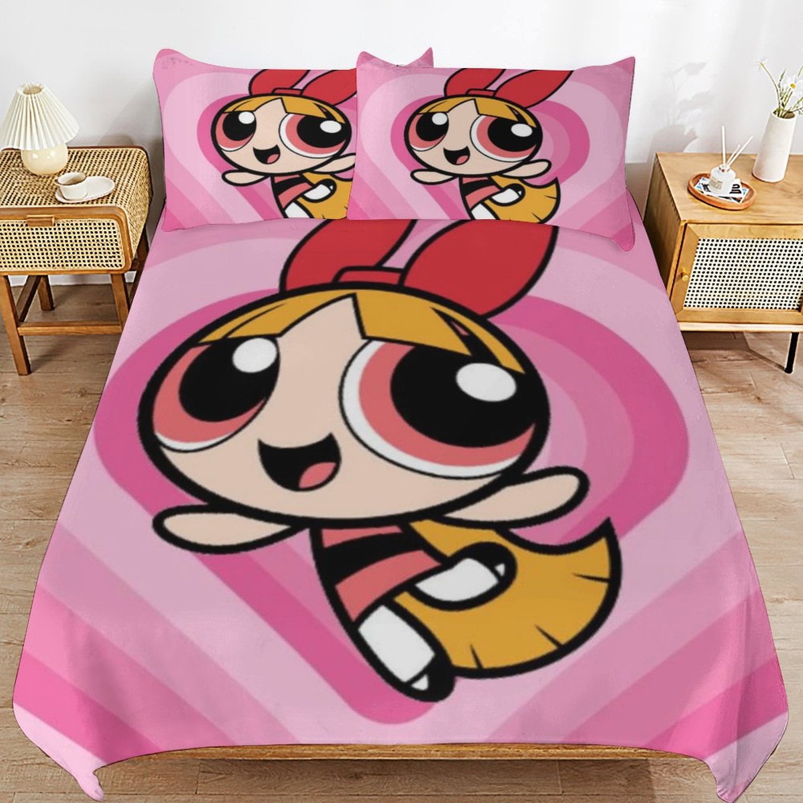 The Powerpuff Girls Bed Duvet Cover Microfiber Bedding Sets 3D Printed ...