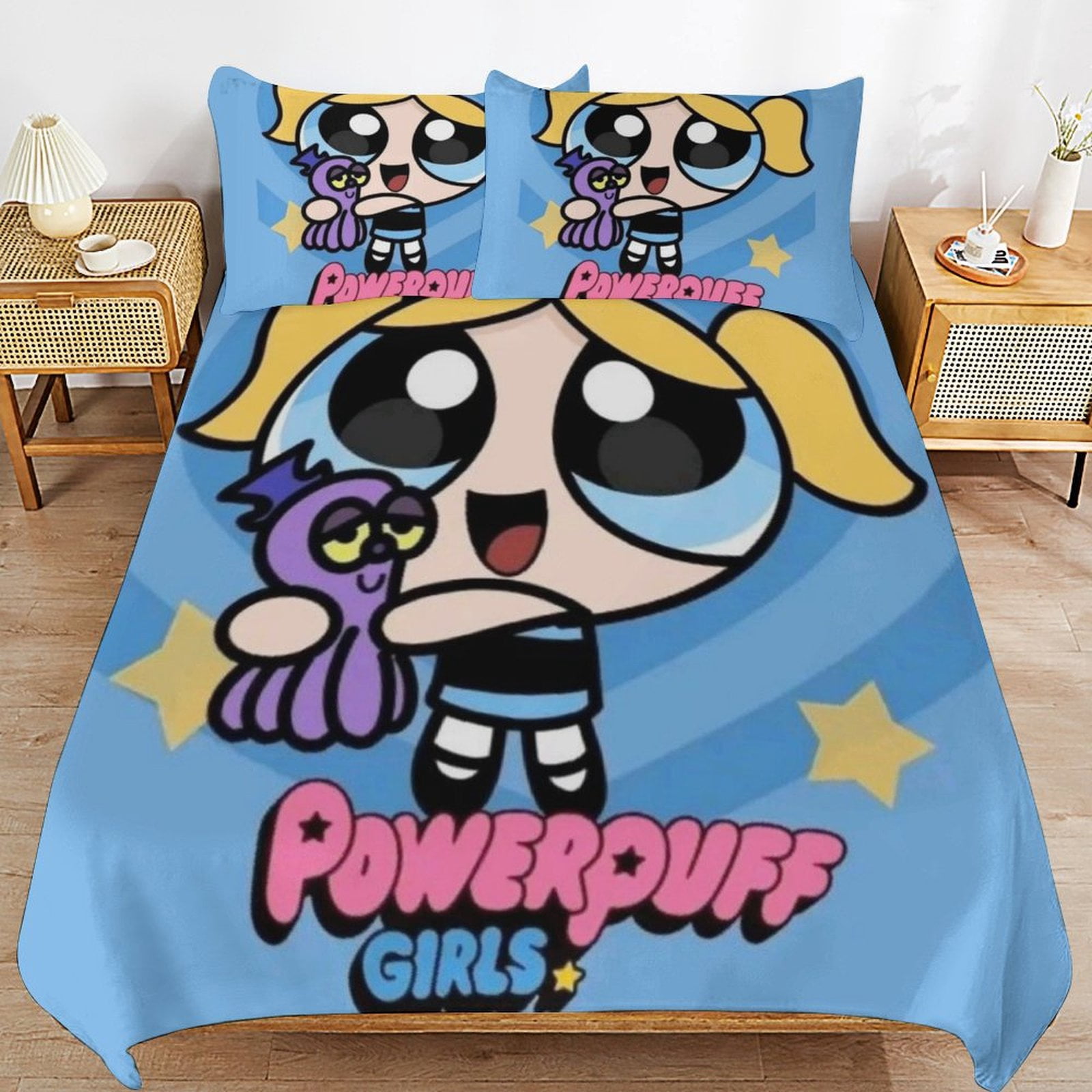 The Powerpuff Girls Bed Duvet Cover Microfiber Bedding Sets 3D Printed ...