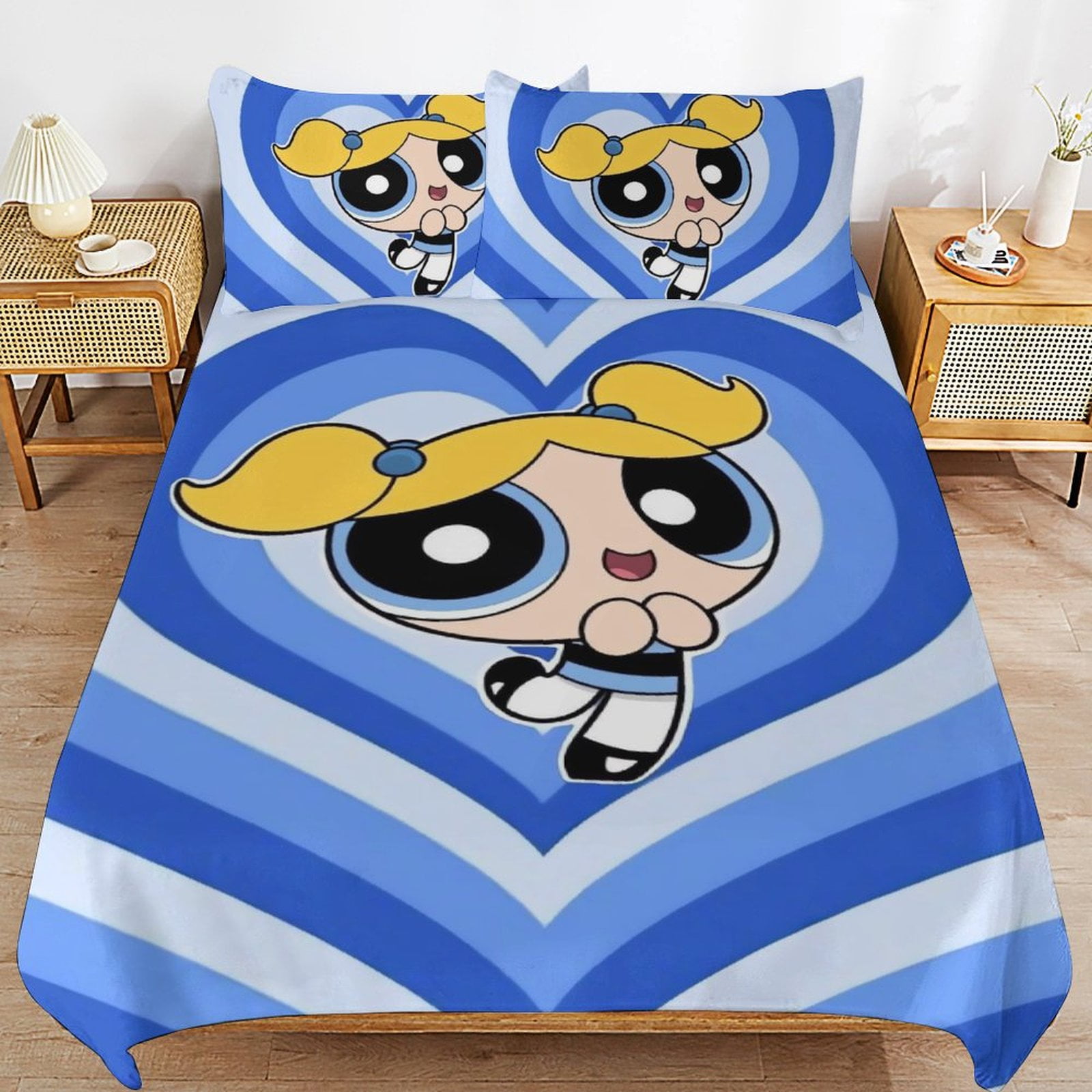 The Powerpuff Girls Bed Duvet Cover Microfiber Bedding Sets 3D Printed ...