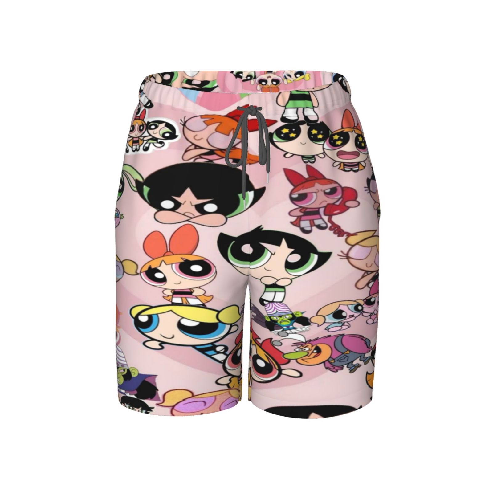 Powerpuff Girls Boys Swim Trunks with Mesh Liner Bathing Suits Quick ...