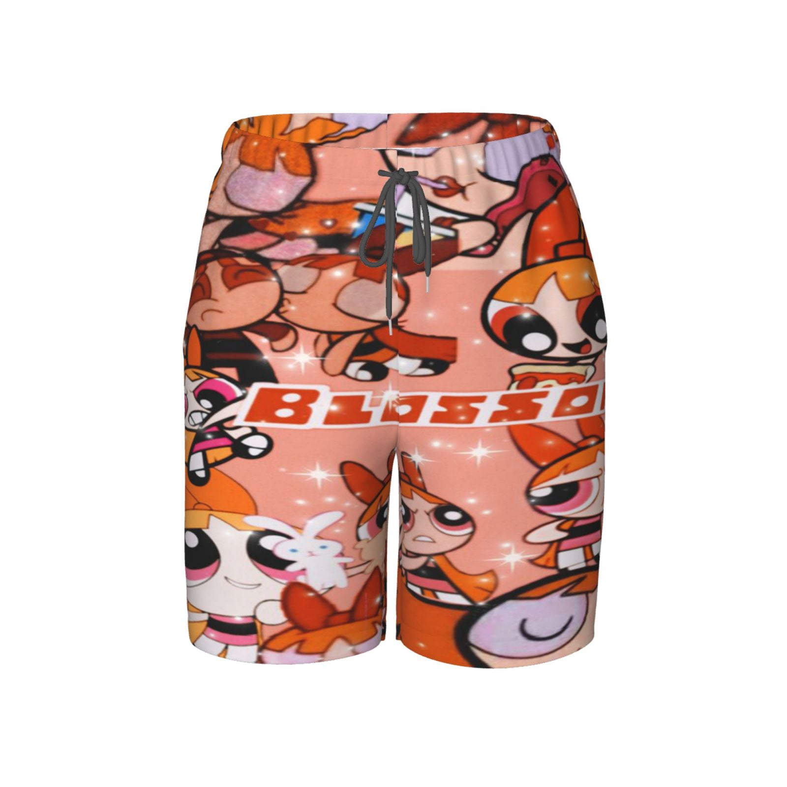 Powerpuff Girls Boys Swim Trunks with Mesh Liner Bathing Suits Quick ...