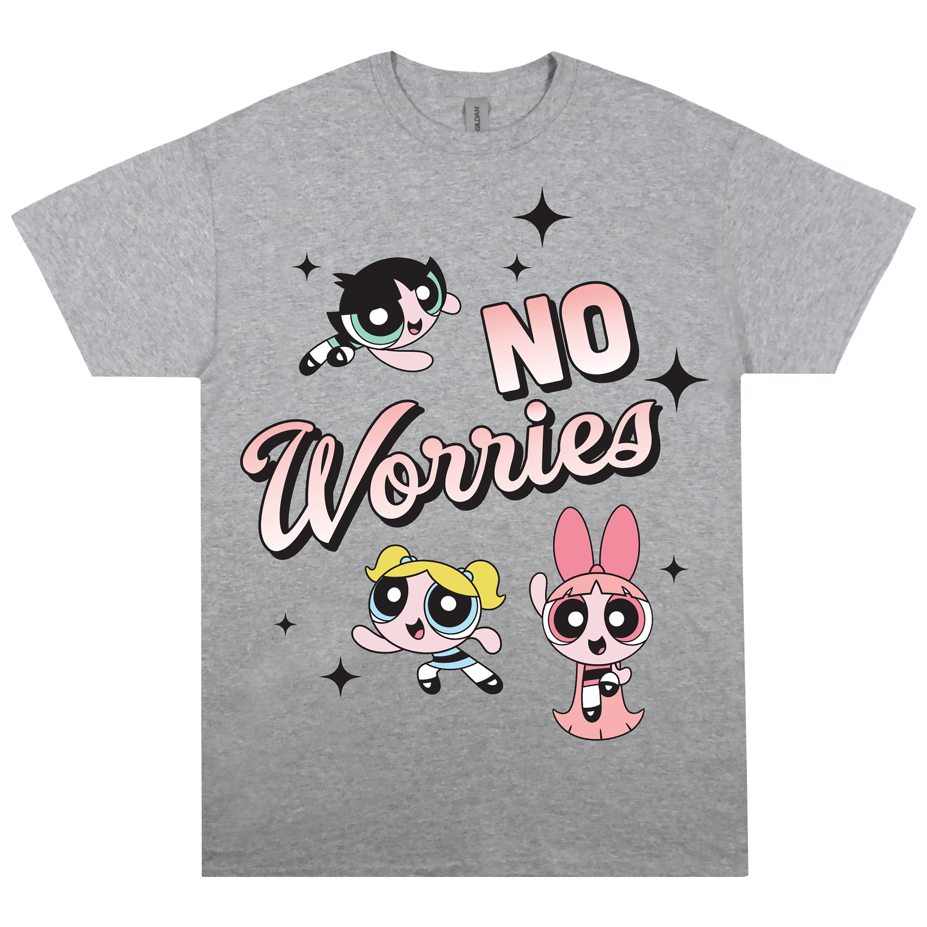Powerpuff Girls Buttercup Blossoms Bubbles No Worries Mens and Womens ...